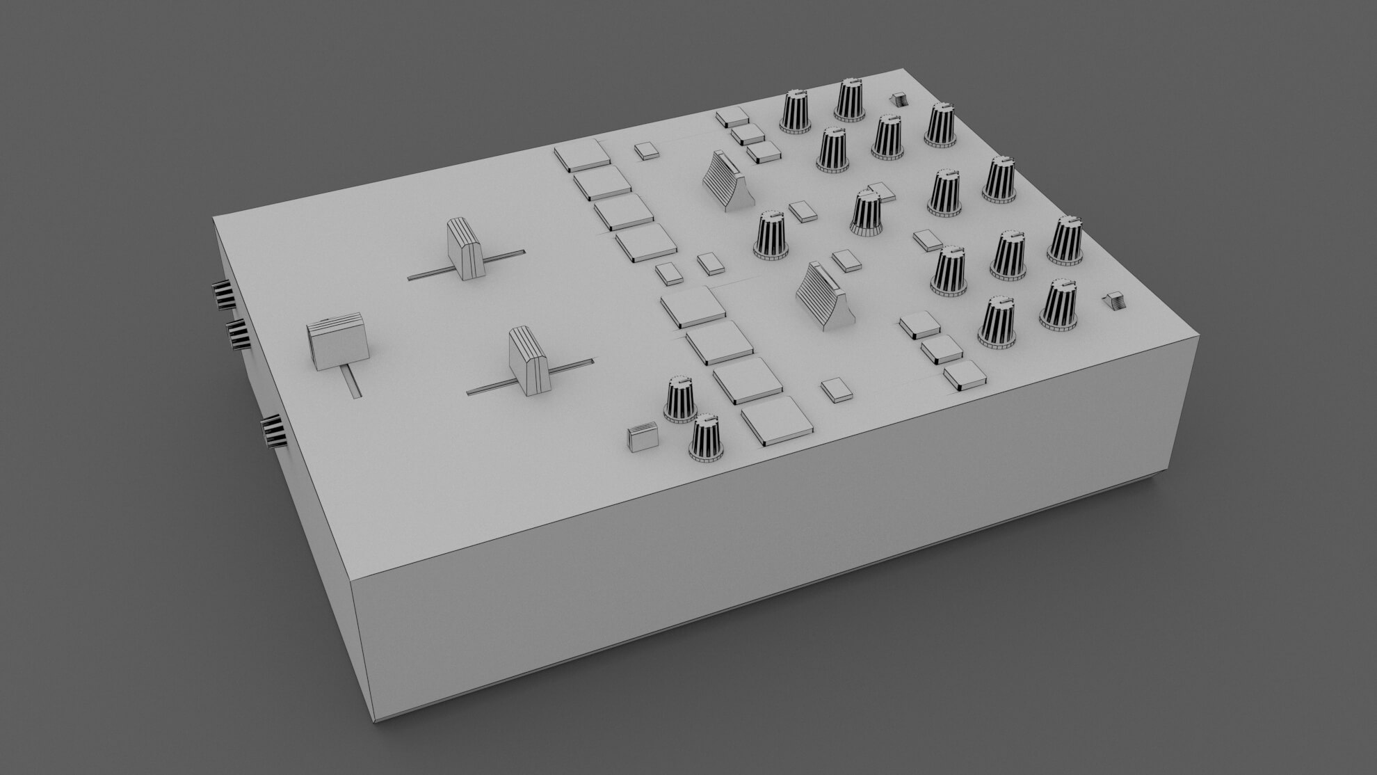 Mixer Pioneer Djm-S5 3D Model by ALPHA3DST