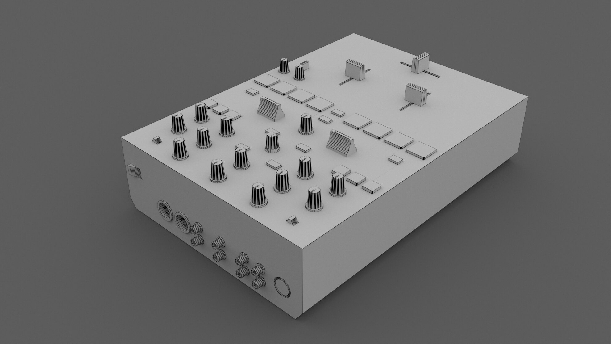 Mixer Pioneer Djm-S5 3D Model by ALPHA3DST