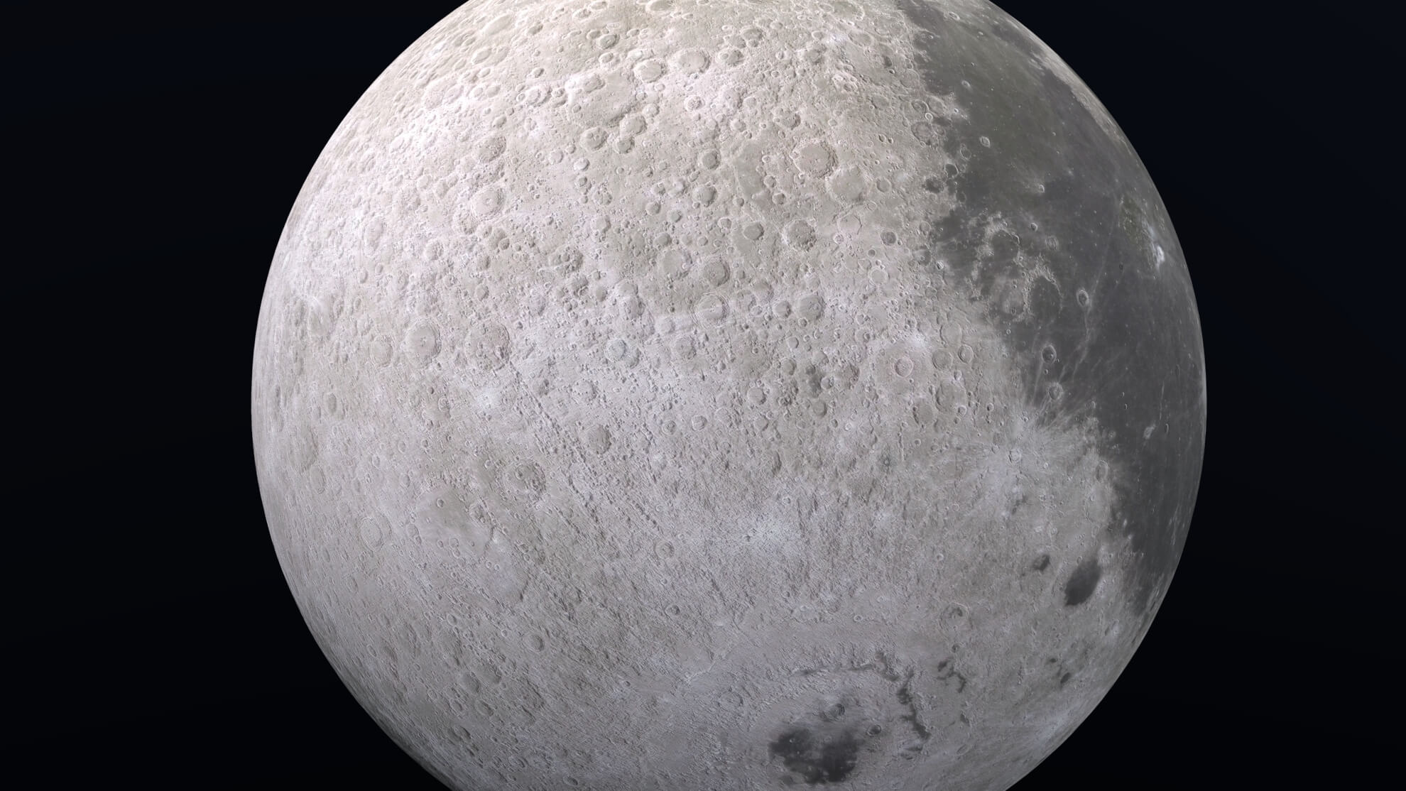 Moon Planet 8K - 3D Model by ALPHA3DST