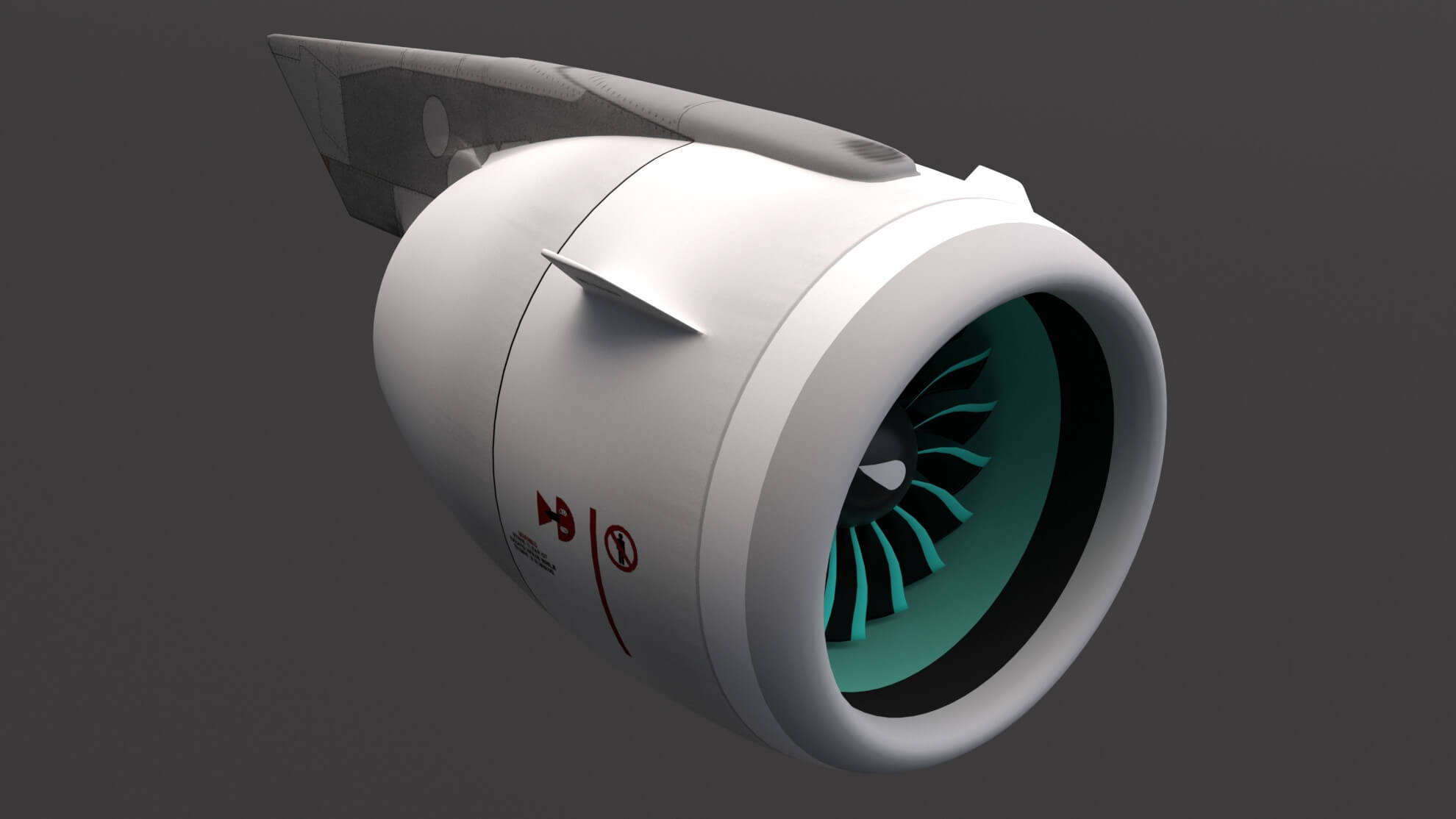 Neo Jet Engine - 3D Model by ALPHA3DST