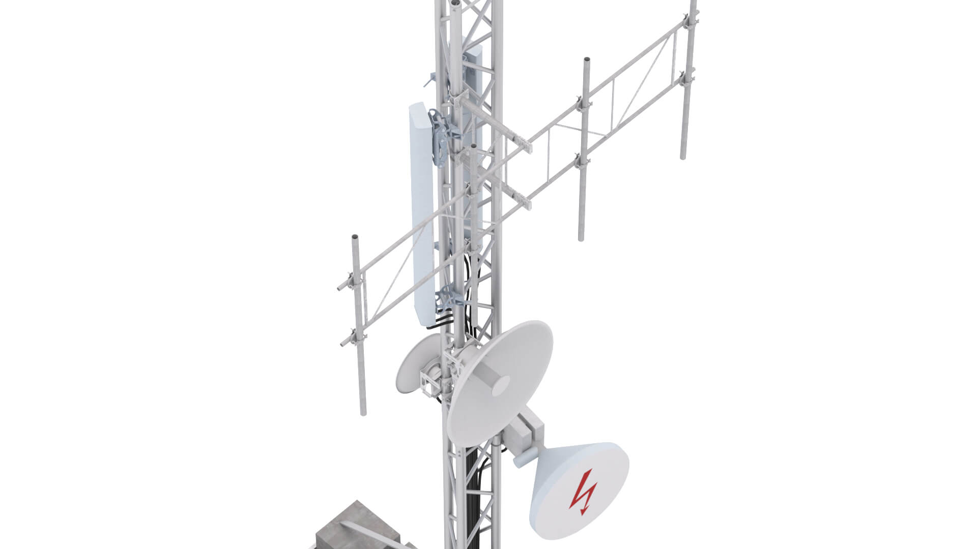Network Antenna - 3D Model by ALPHA3DST