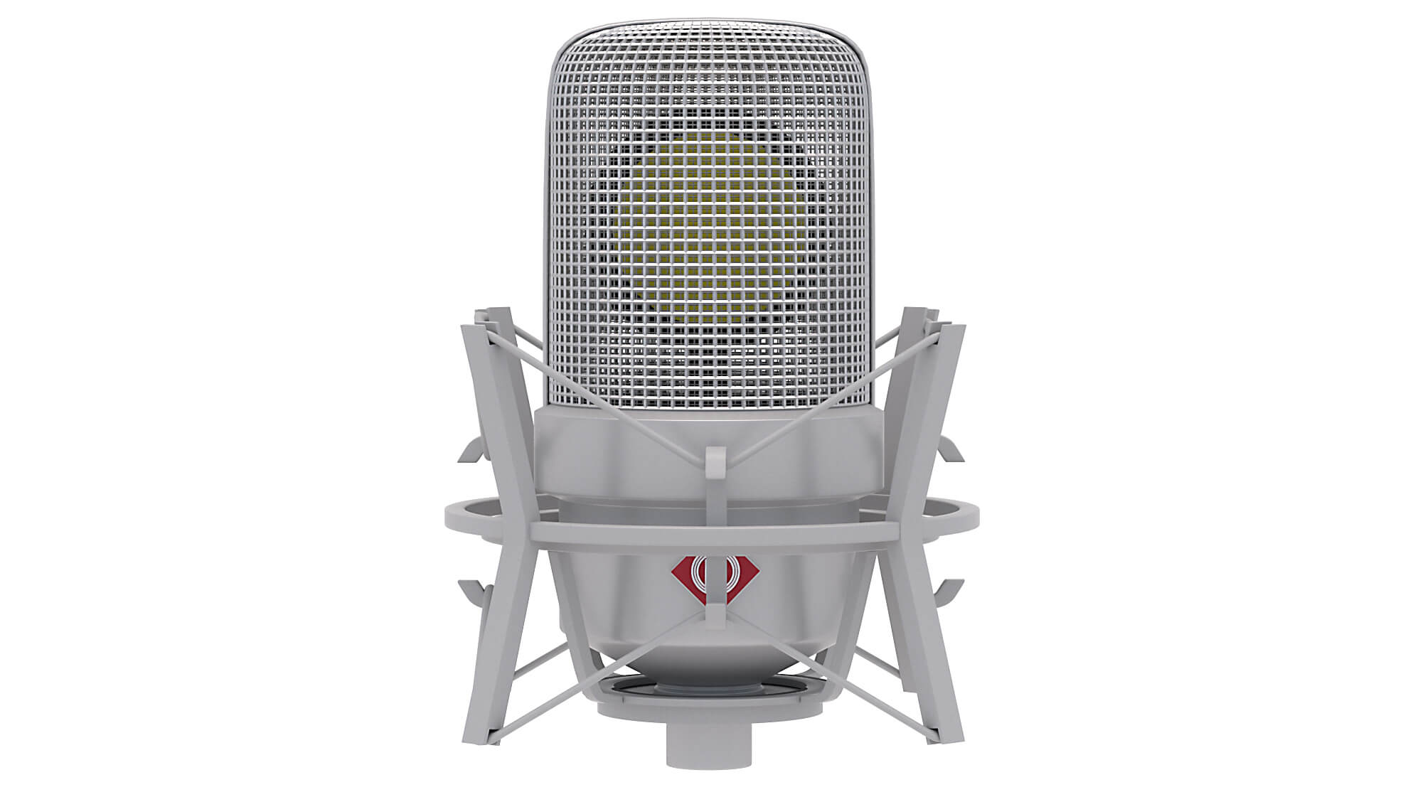 Neumann Tlm 49 Microphone With Stand - 3D Model by ALPHA3DST