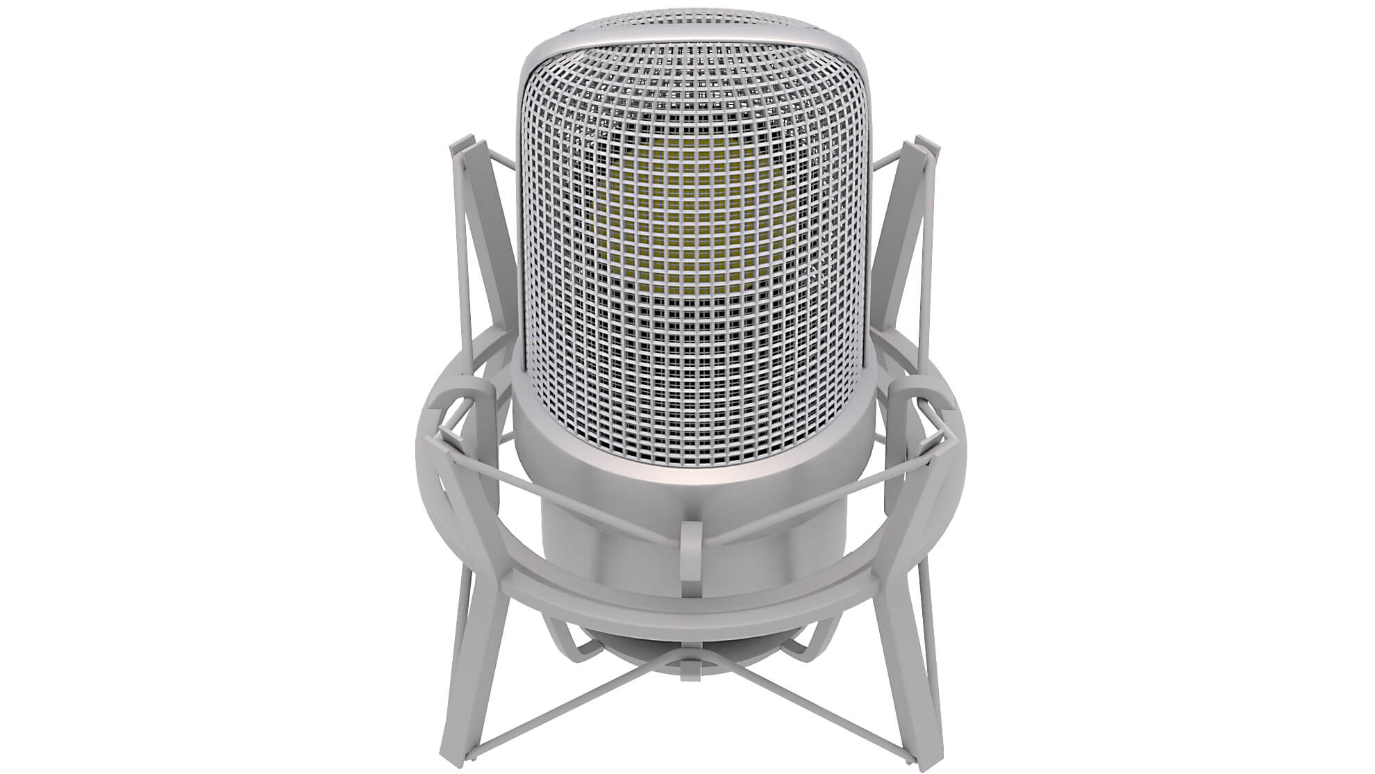 Neumann Tlm 49 Microphone With Stand - 3D Model by ALPHA3DST