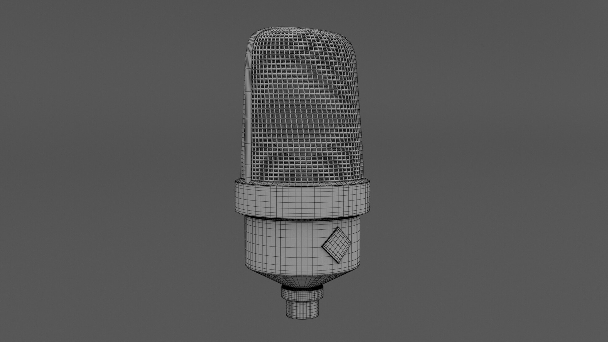 Neumann Tlm 49 Microphone - 3D Model by ALPHA3DST