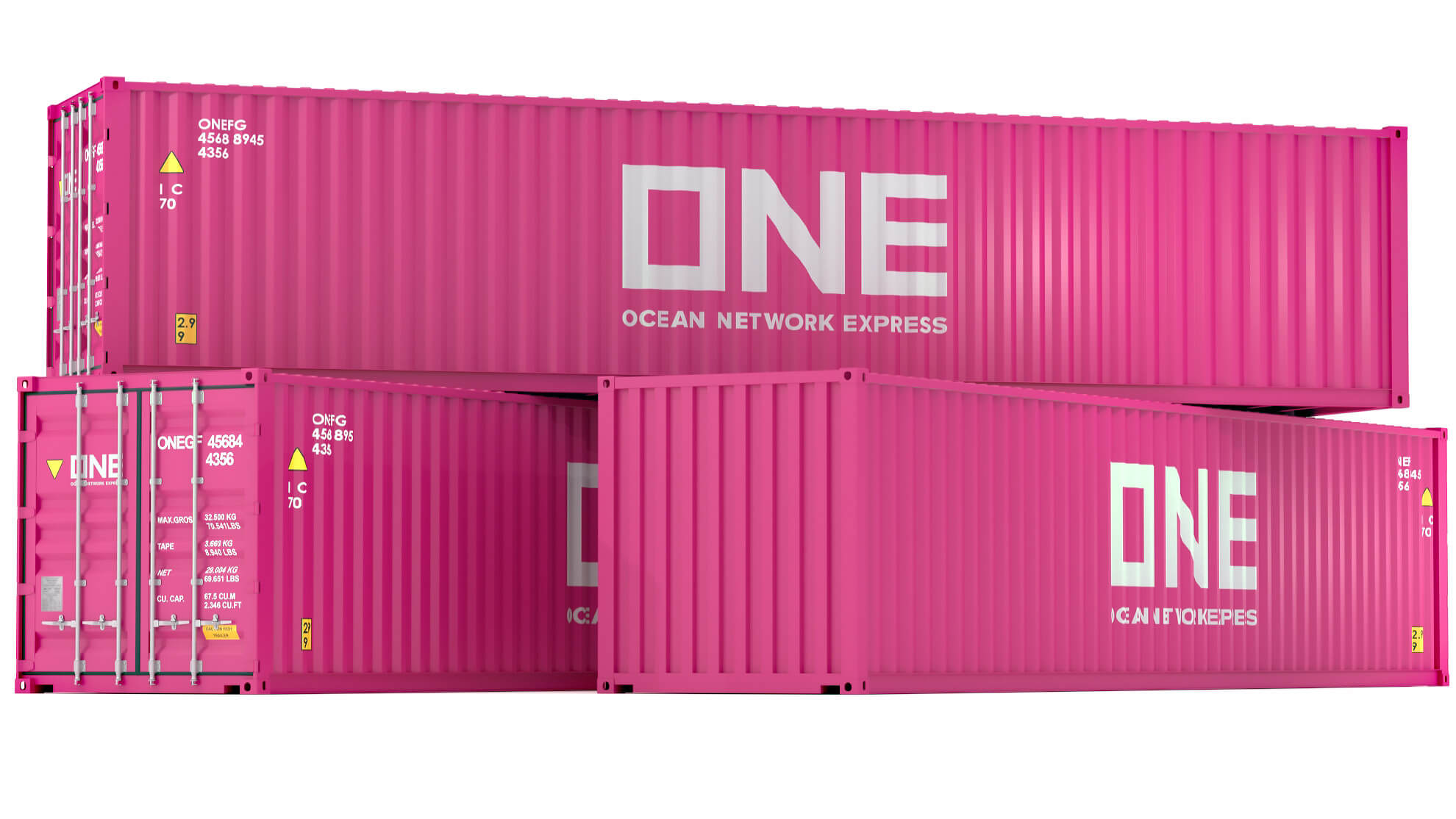 One Shipping Container - 3D Model by ALPHA3DST