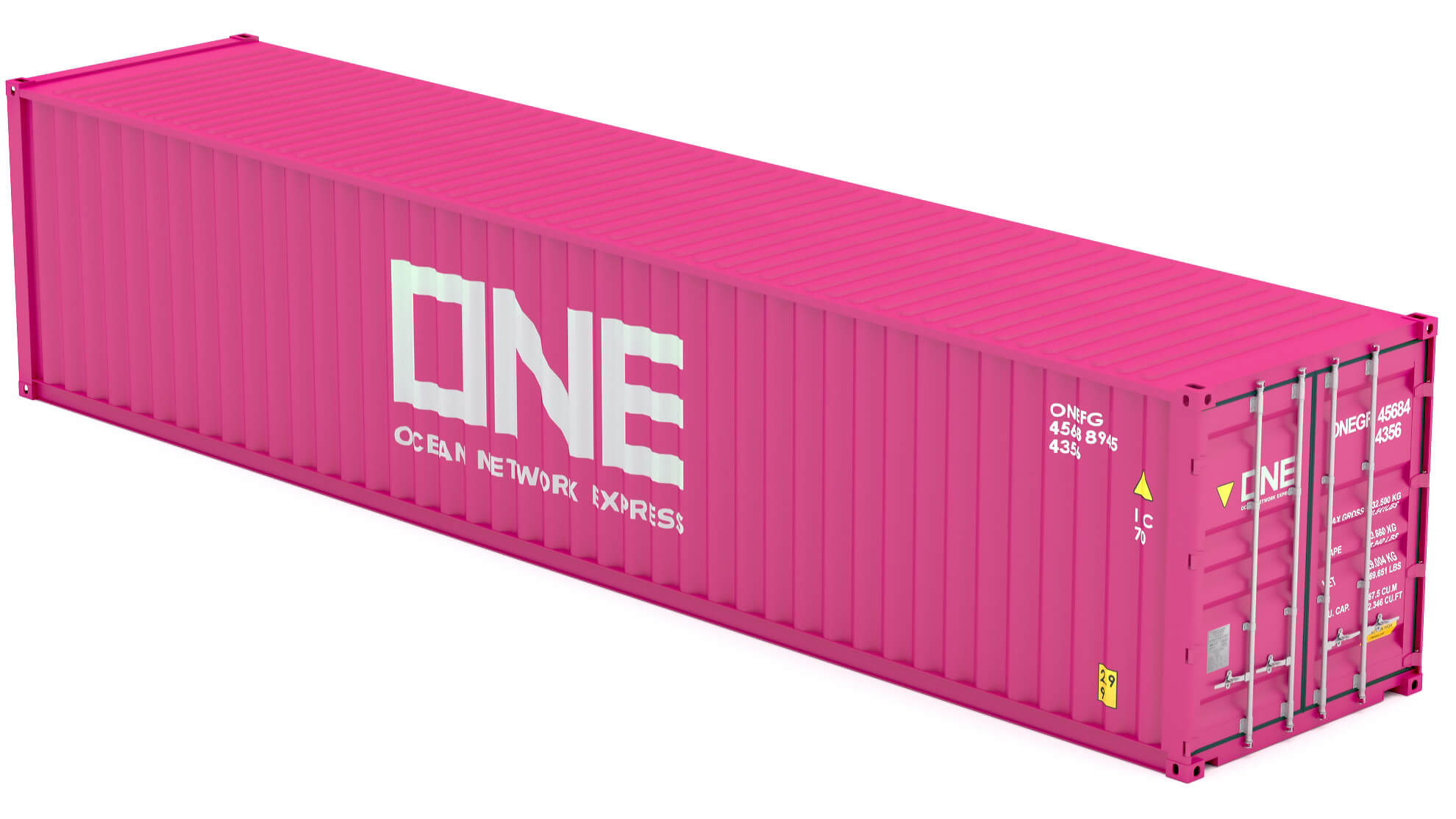 One Shipping Container - 3D Model by ALPHA3DST