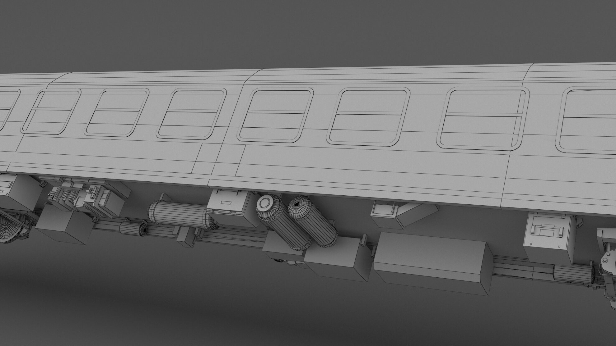 Ose Veb Uic-Y Passenger Train Car 3D Model by ALPHA3DST