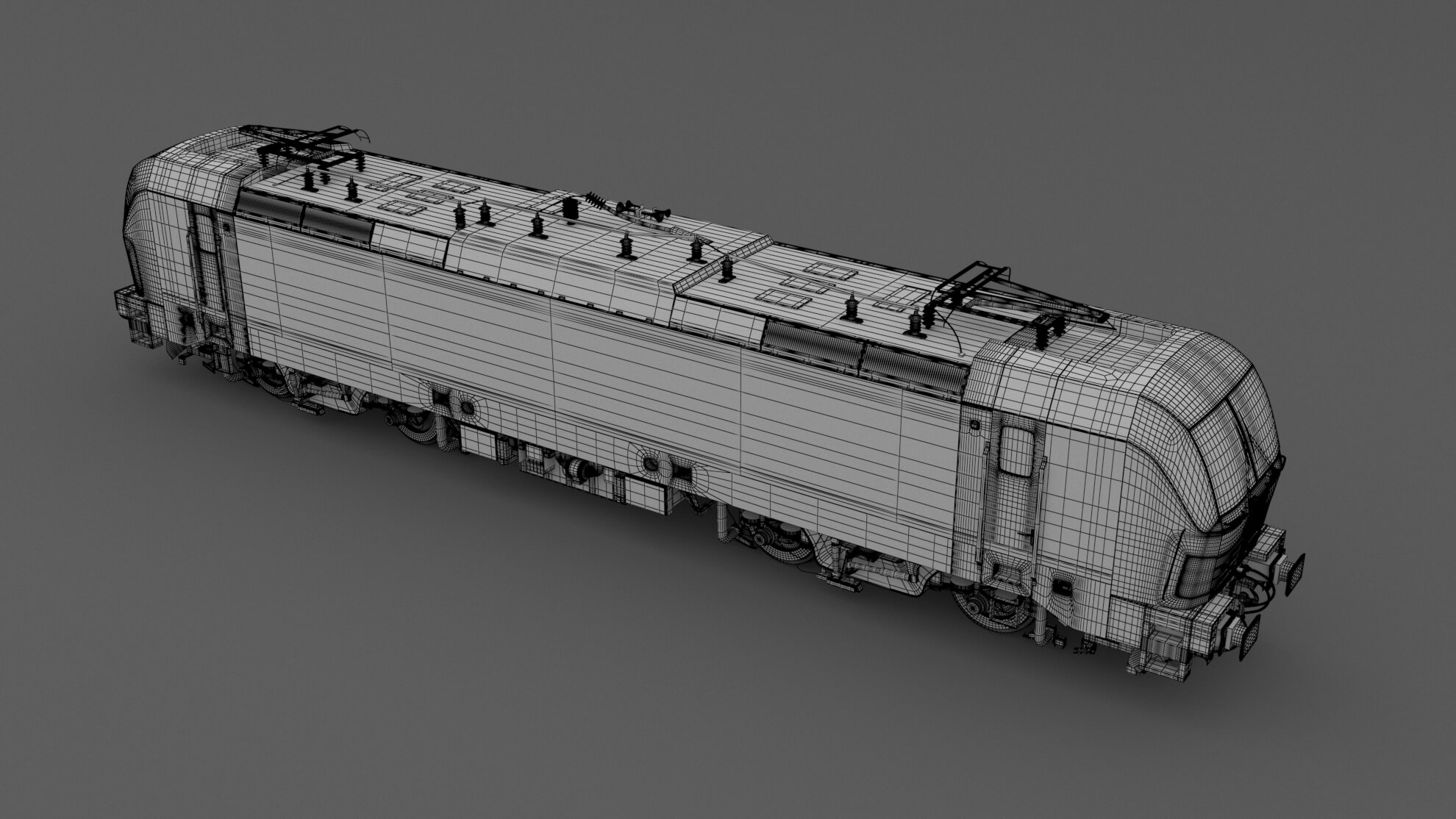 Passenger Train DB Collection 1 - 3D Model by ALPHA3DST