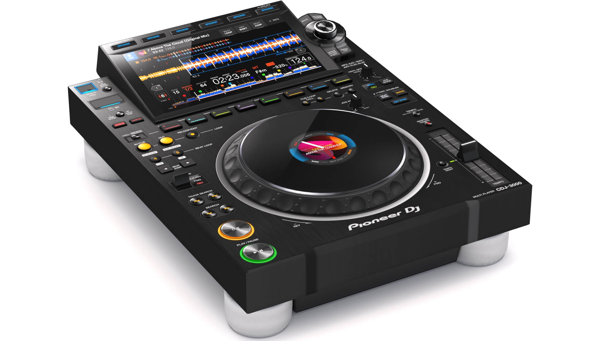 Pioneer Cdj 3000 Nexus - 3D Model by ALPHA3DST