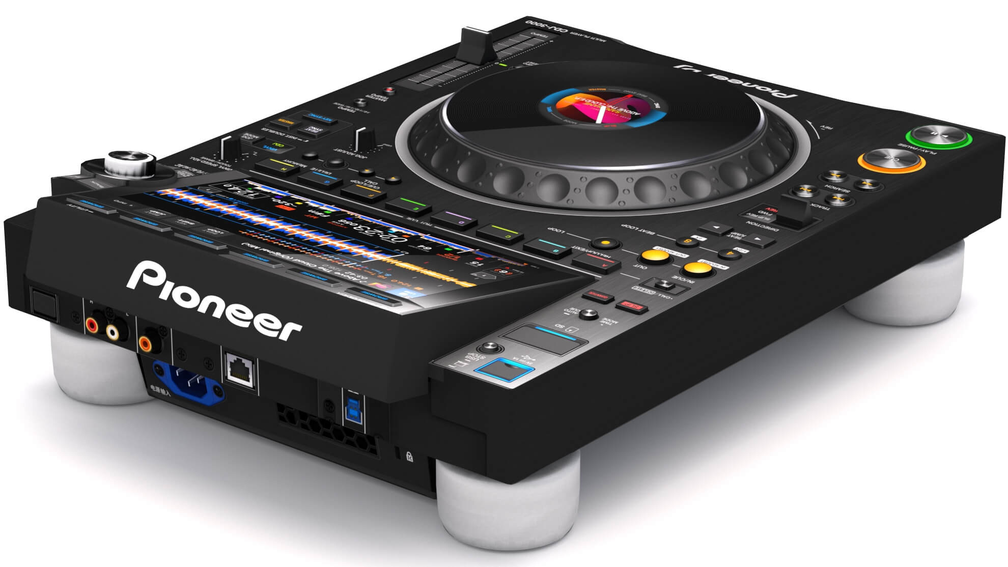 Pioneer Cdj 3000 Nexus - 3D Model by ALPHA3DST