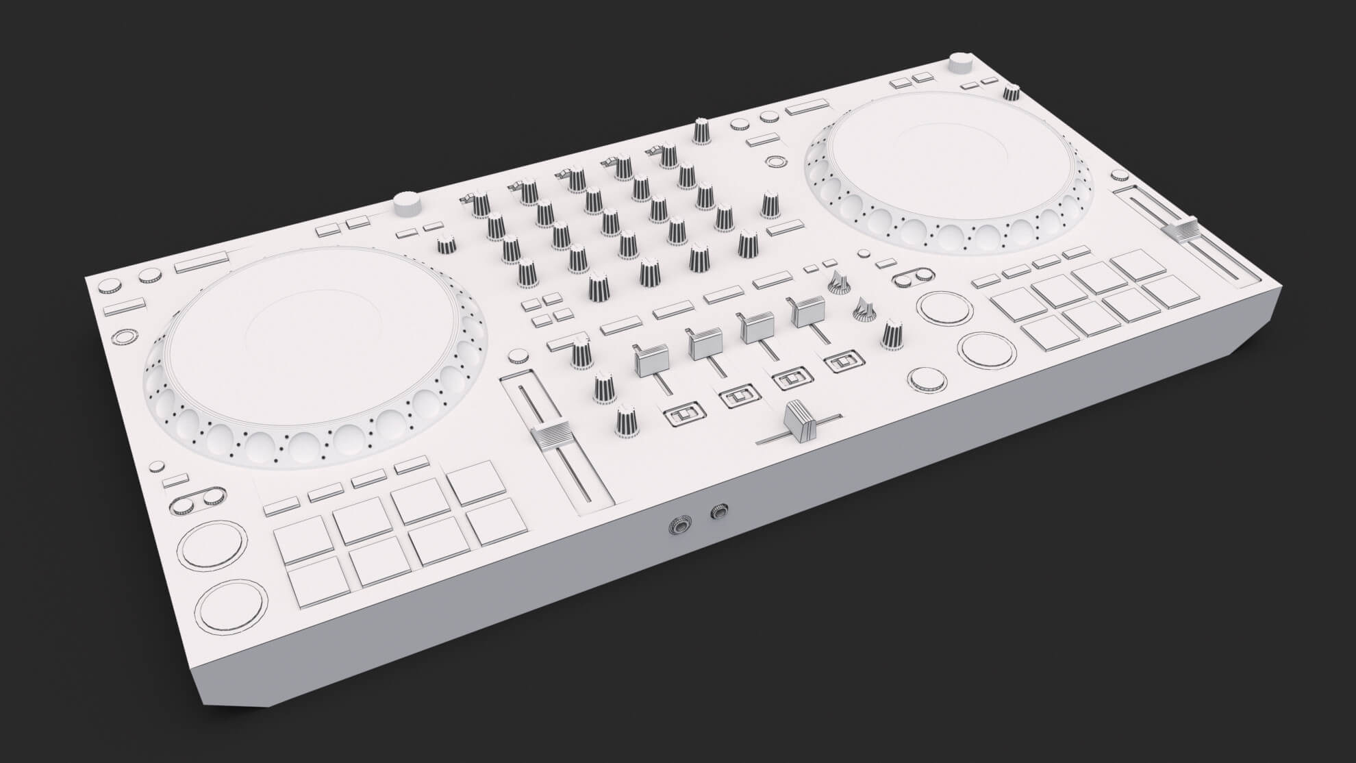 Pioneer Ddj-1000Srt DJ Controller 3D Model by ALPHA3DST