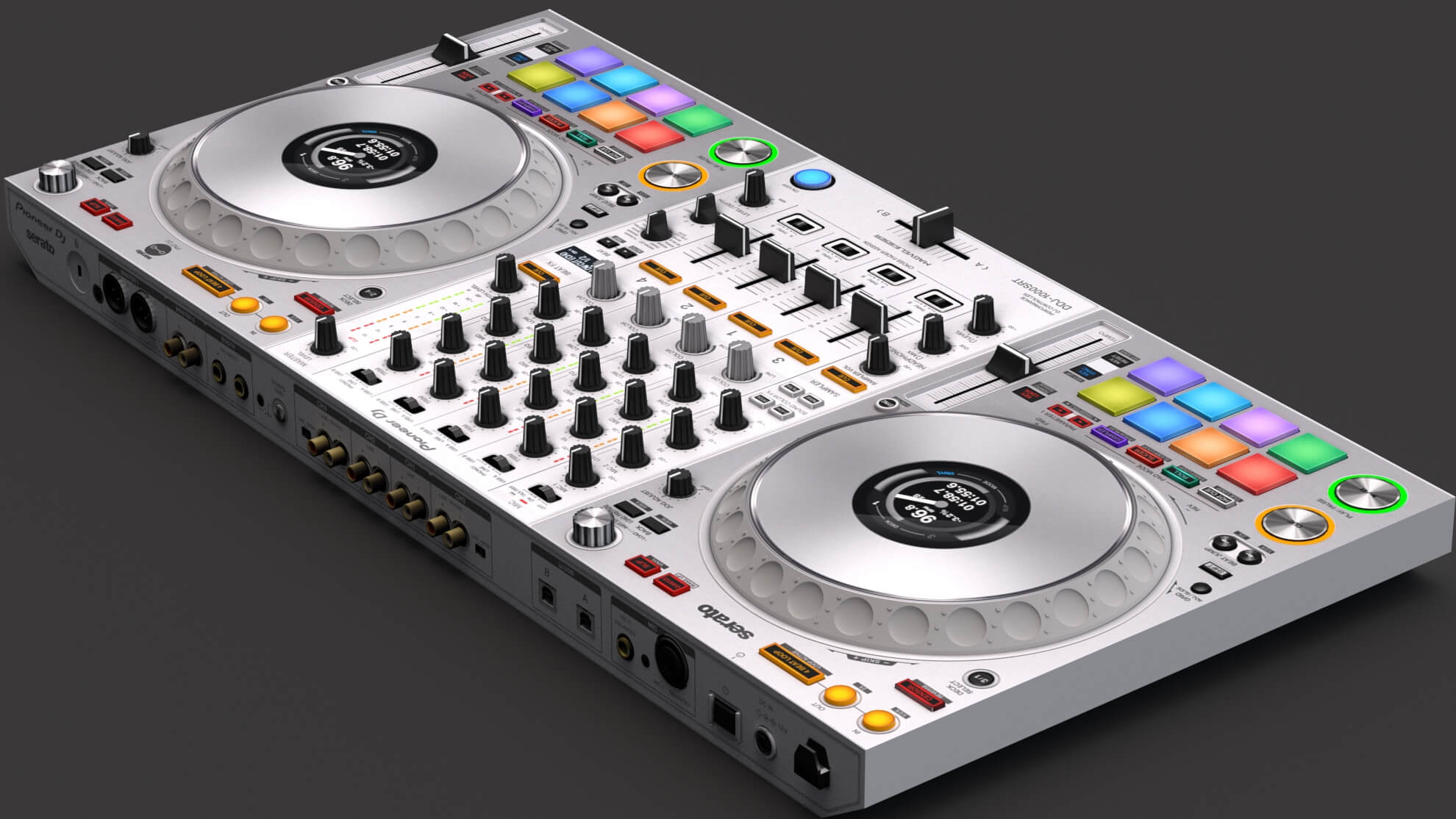 Pioneer Ddj-1000Srt White 3D Model by ALPHA3DST