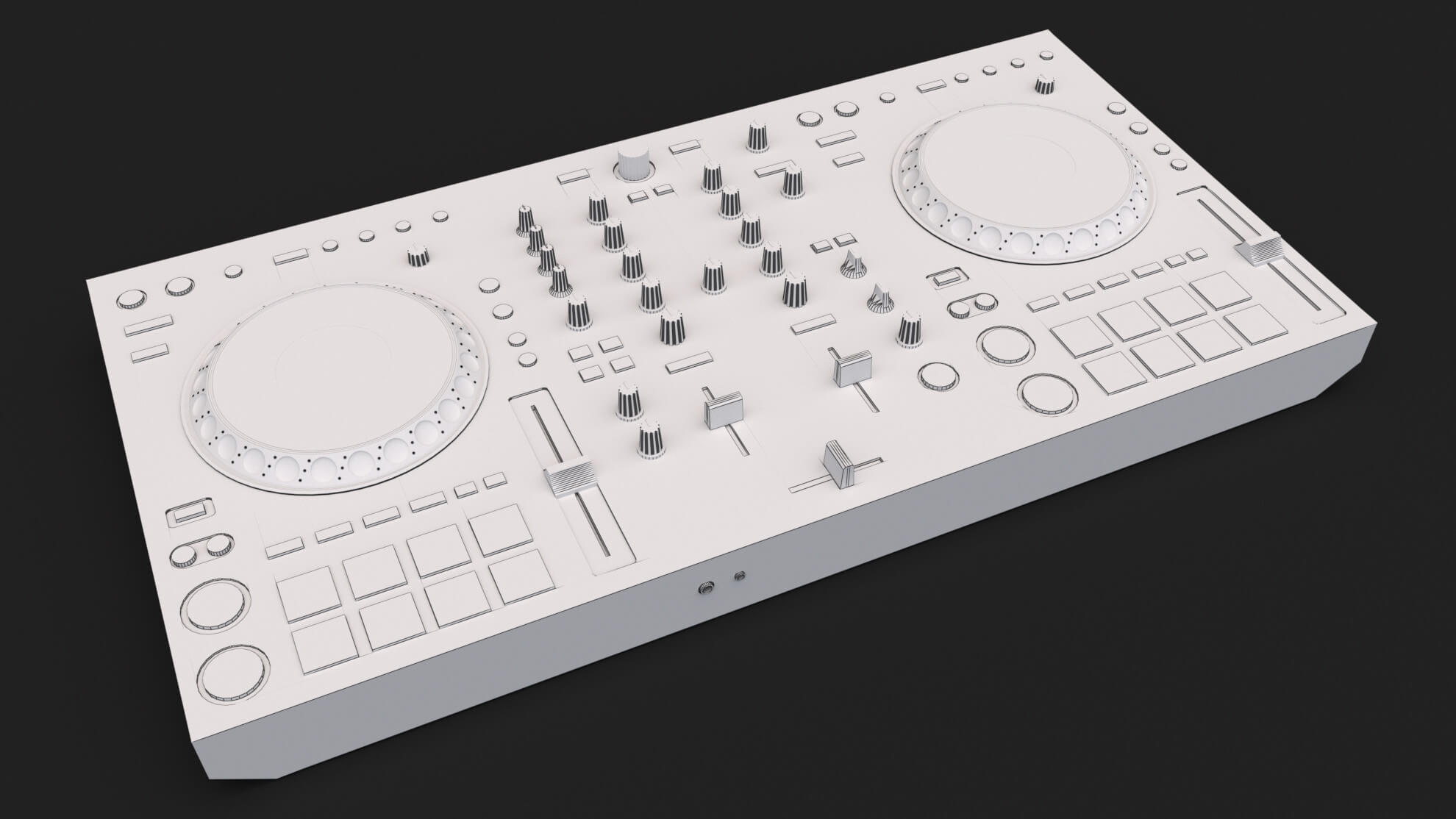 Pioneer DDJ-800 DJ Controller 3D Model by ALPHA3DST