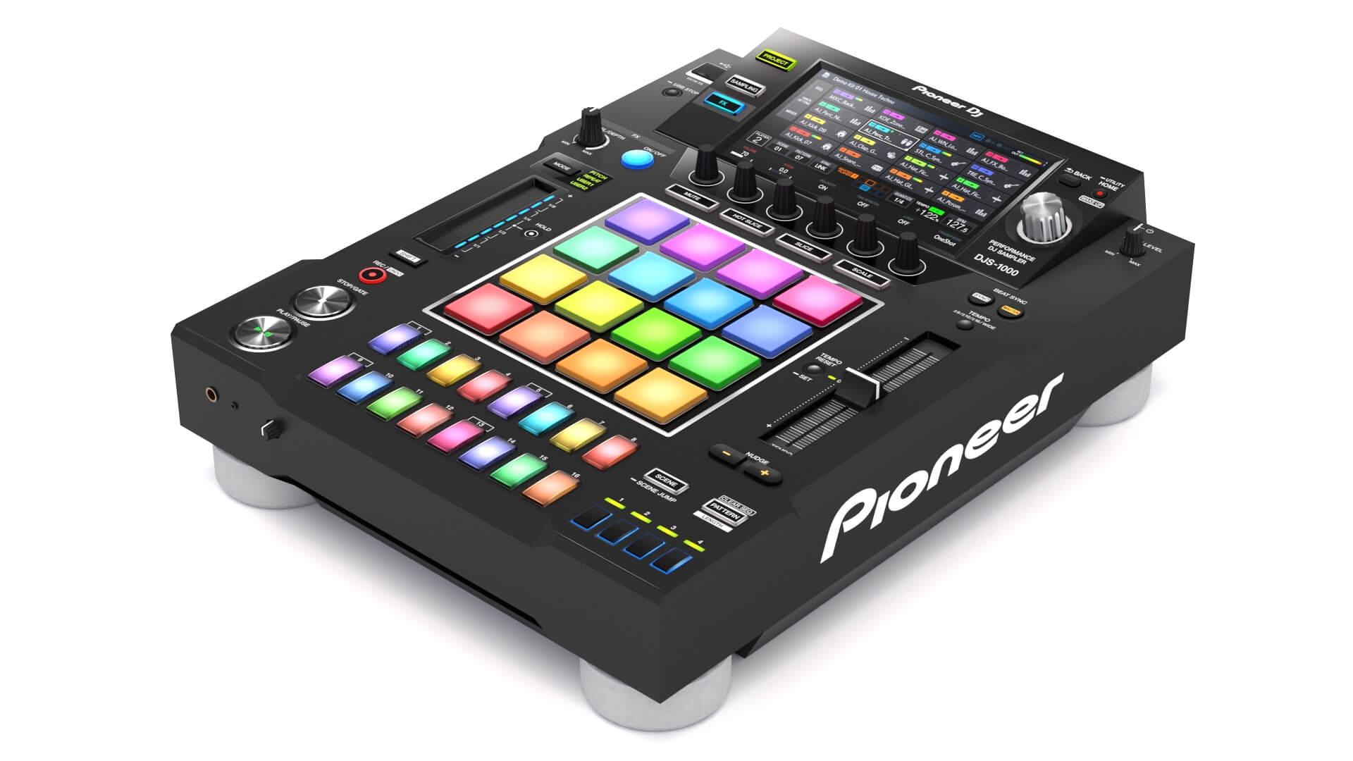 Pioneer Djs-1000 DJ Sampler 3D Model by ALPHA3DST