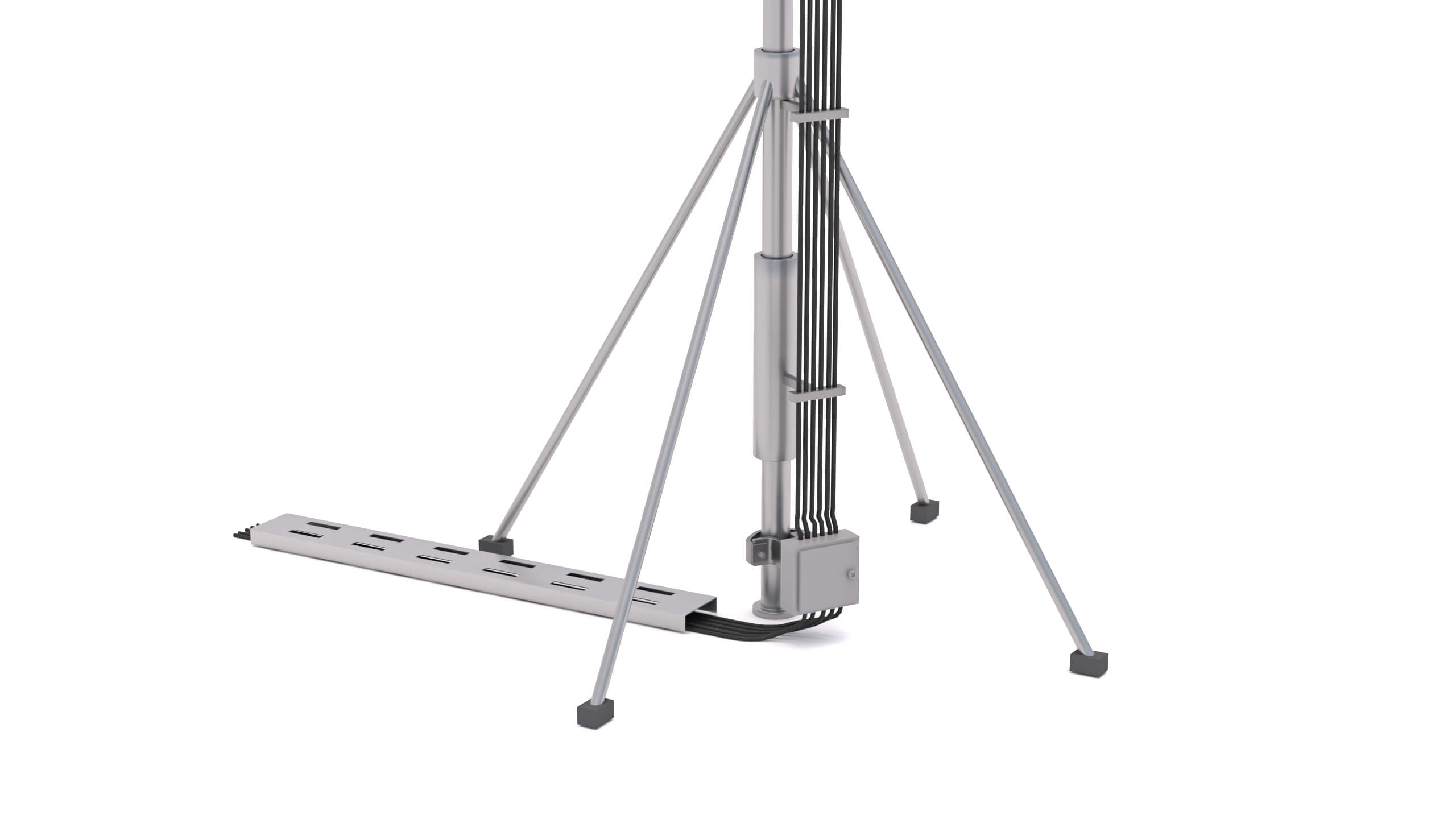 Roof Cell Phone Tower 2 - 3D Model by ALPHA3DST