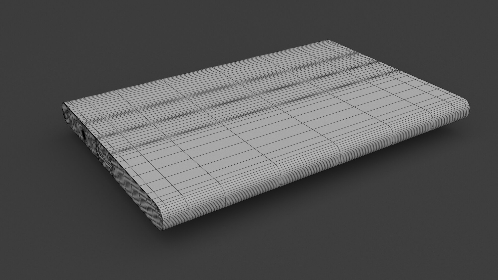 Samsung Portable SSD T7 Red - 3D Model by ALPHA3DST