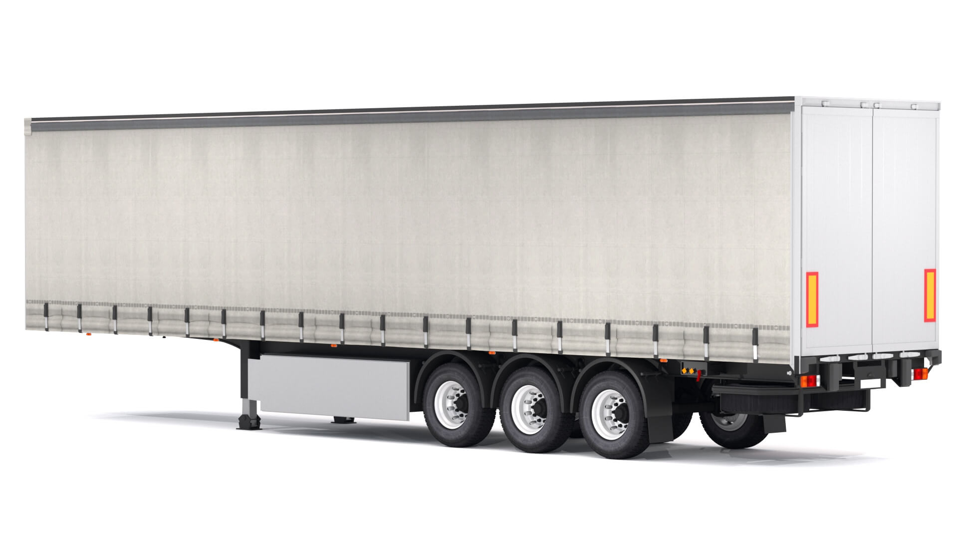 Semi Trailer Curtainsider Collection - 3D Model by ALPHA3DST
