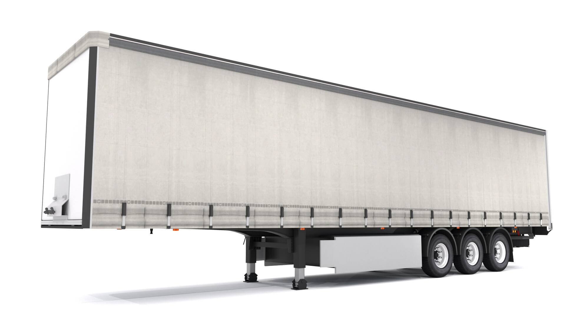 Semi Trailer - 3D Model by ALPHA3DST