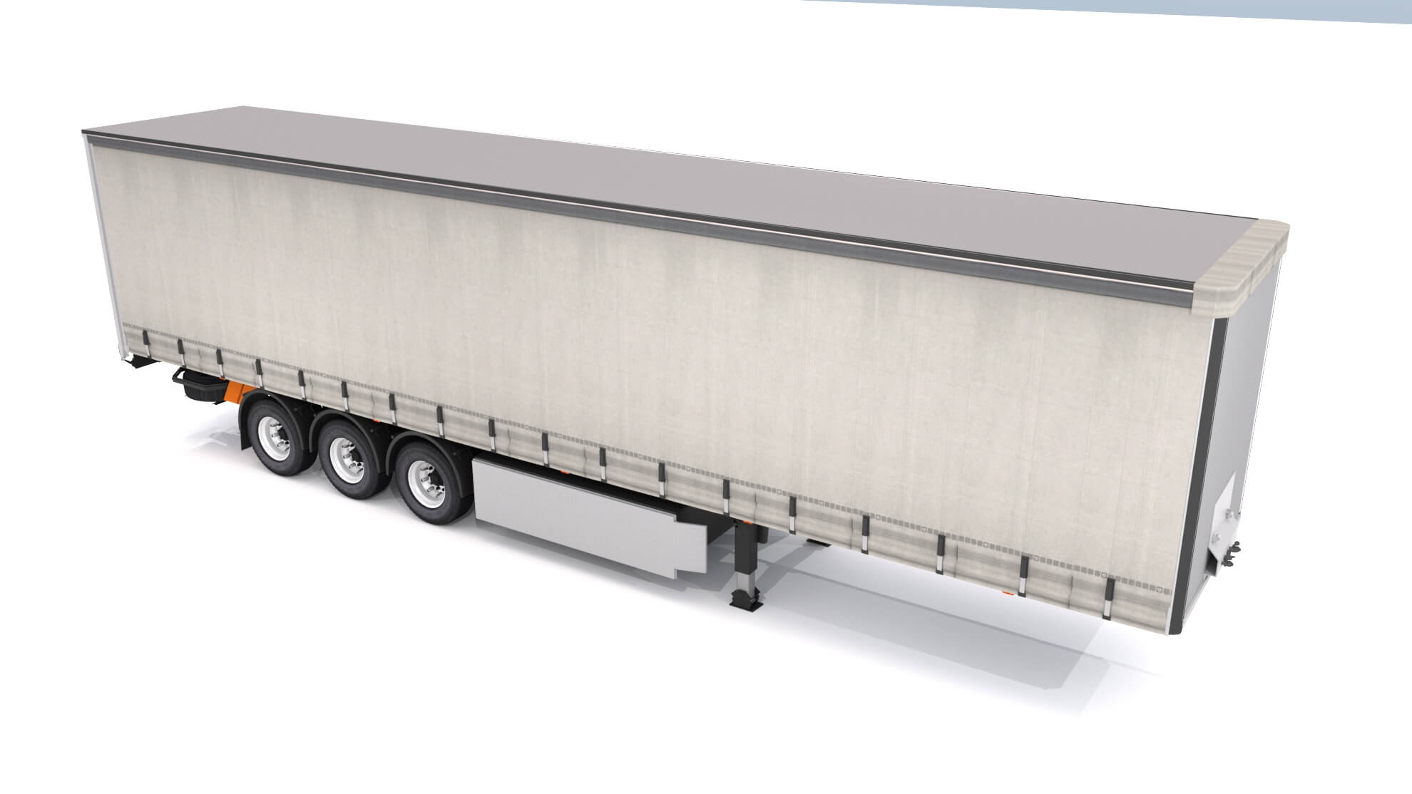Semi Trailer - 3D Model by ALPHA3DST