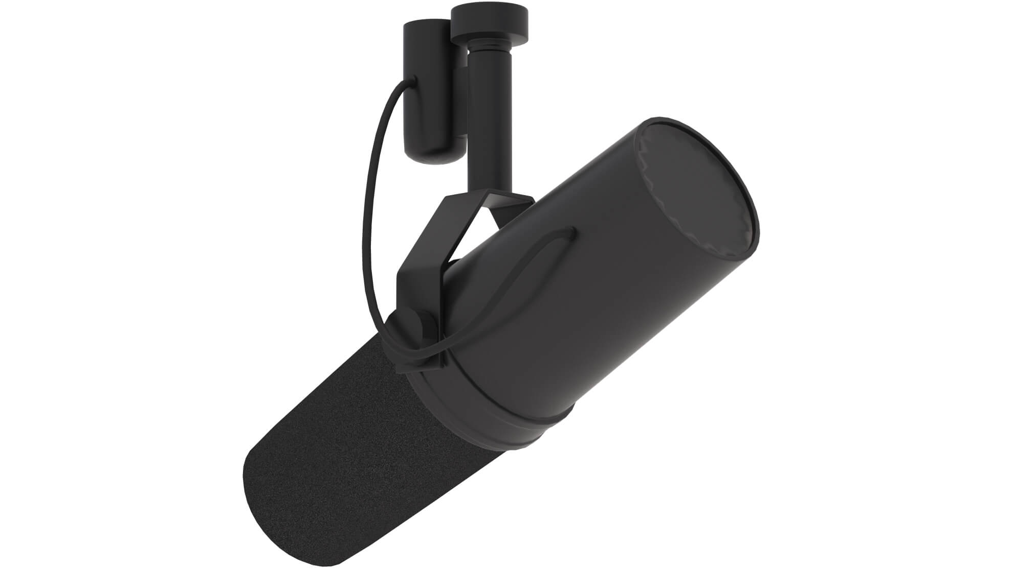 Shure Sm7B Microphone - 3D Model by ALPHA3DST