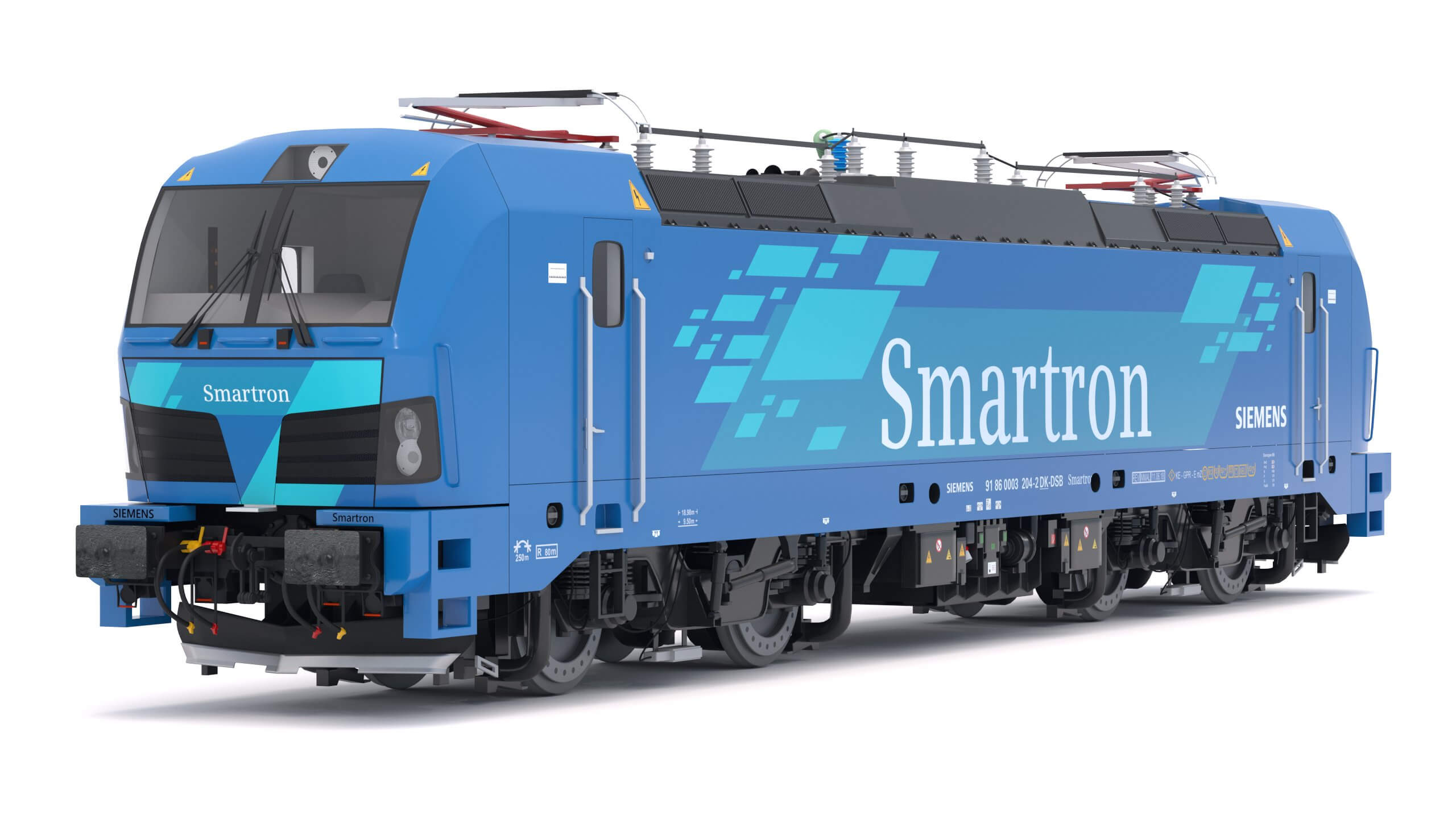 Siemens Smartron Electric Locomotive - 3D Model by ALPHA3DST