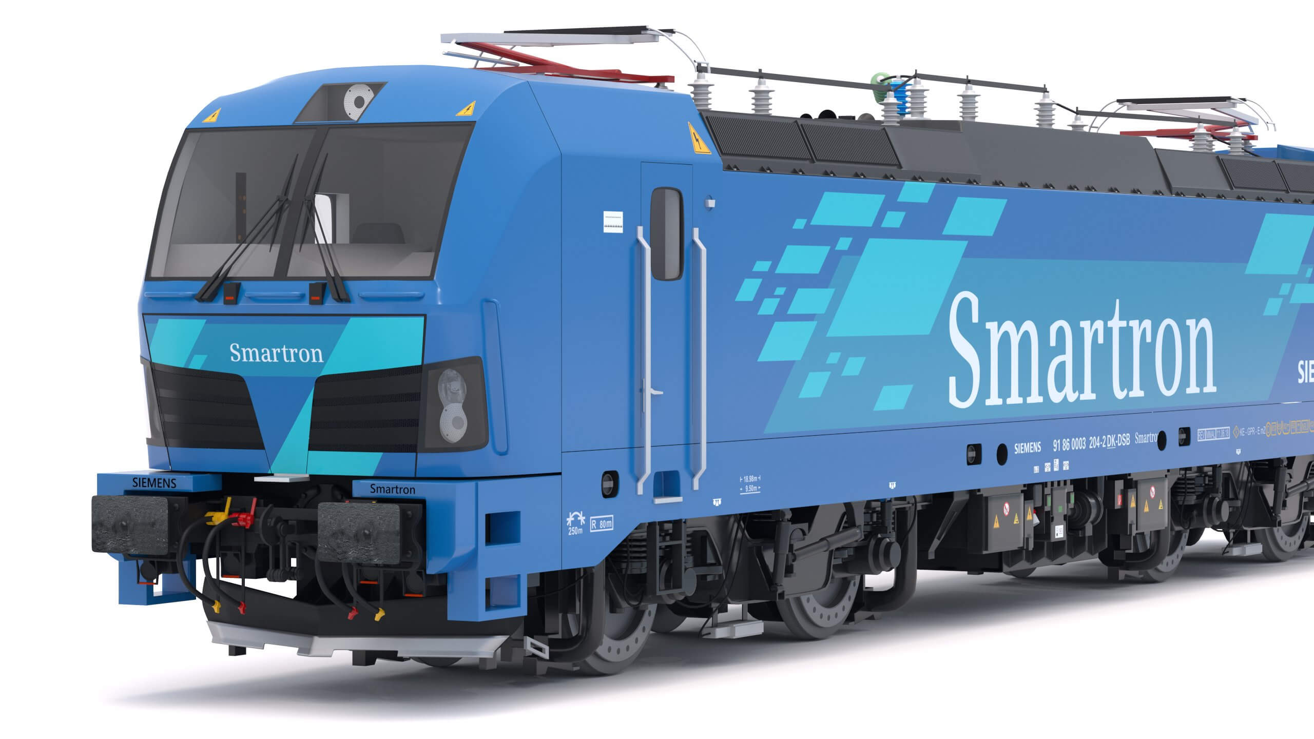 Siemens Smartron Electric Locomotive - 3D Model by ALPHA3DST