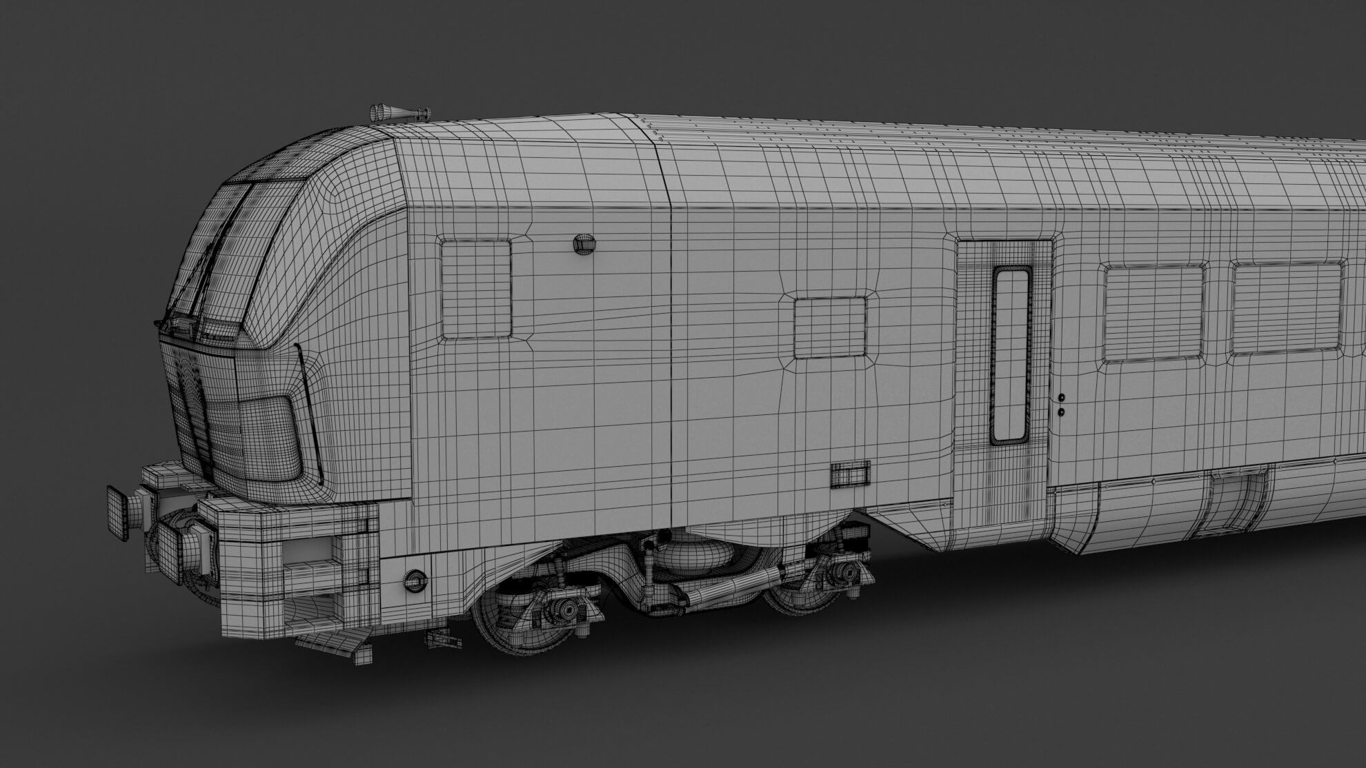 Siemens Vectrain Locomotive Obb Ightjet - 3D Model by ALPHA3DST