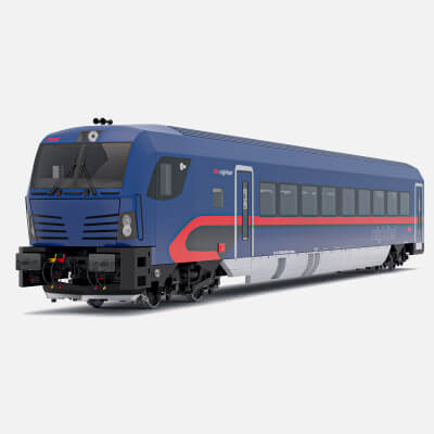 Siemens Vectrain Locomotive Obb Ightjet - 3D Model by ALPHA3DST