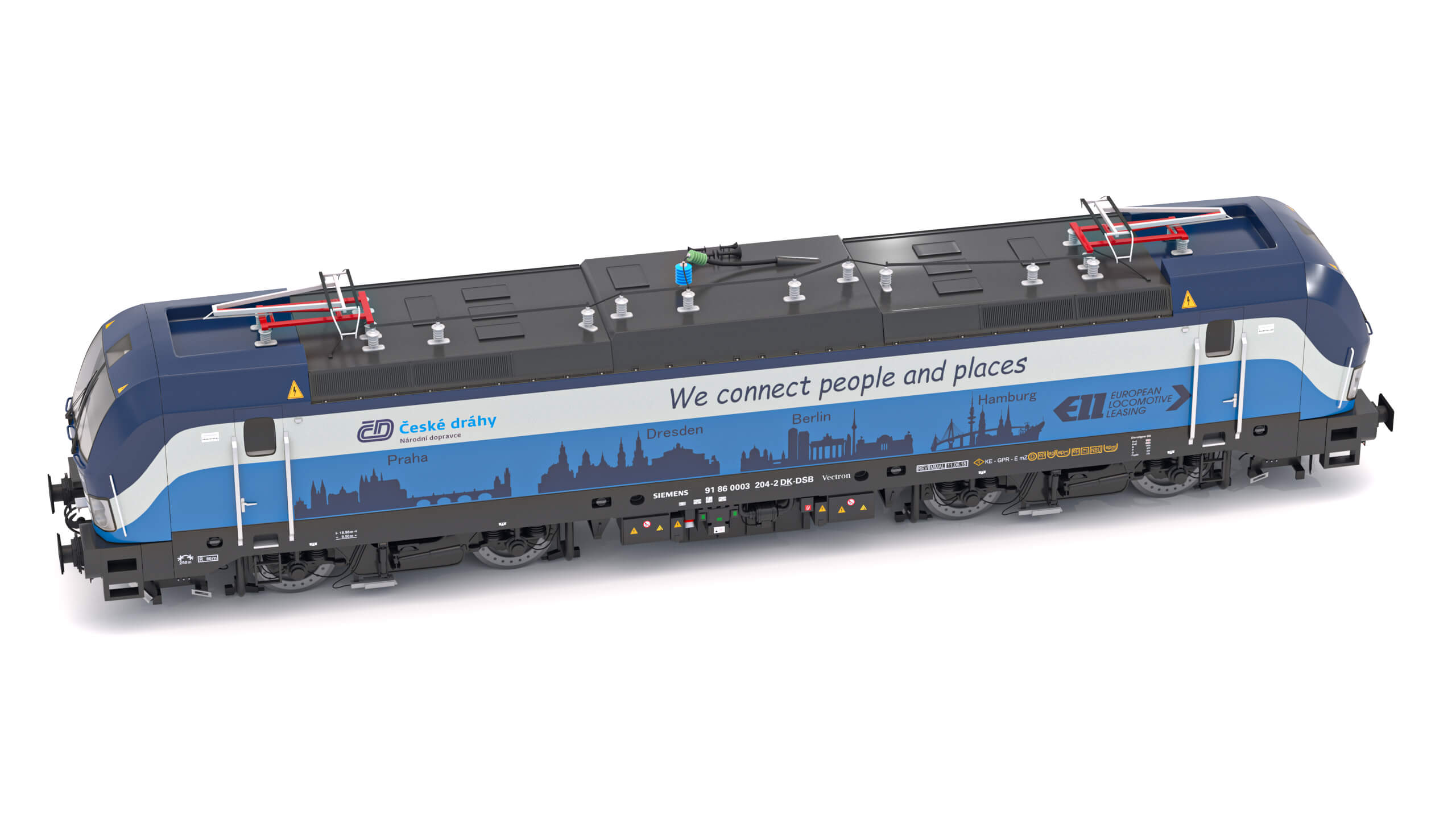 Siemens Vectron Ceske Drahy - 3D Model by ALPHA3DST