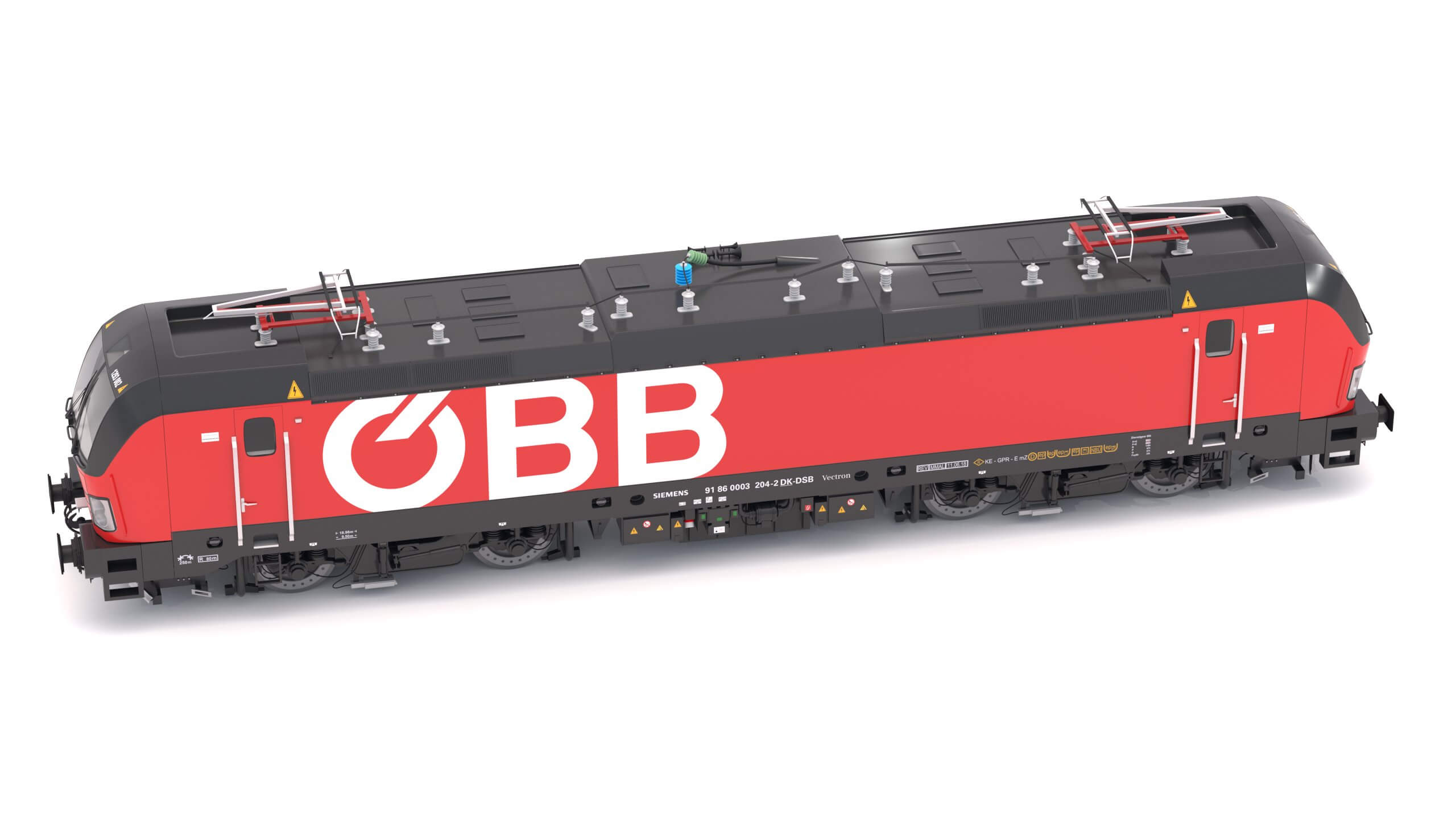 Siemens Vectron Collection 1 - 3D Model by ALPHA3DST