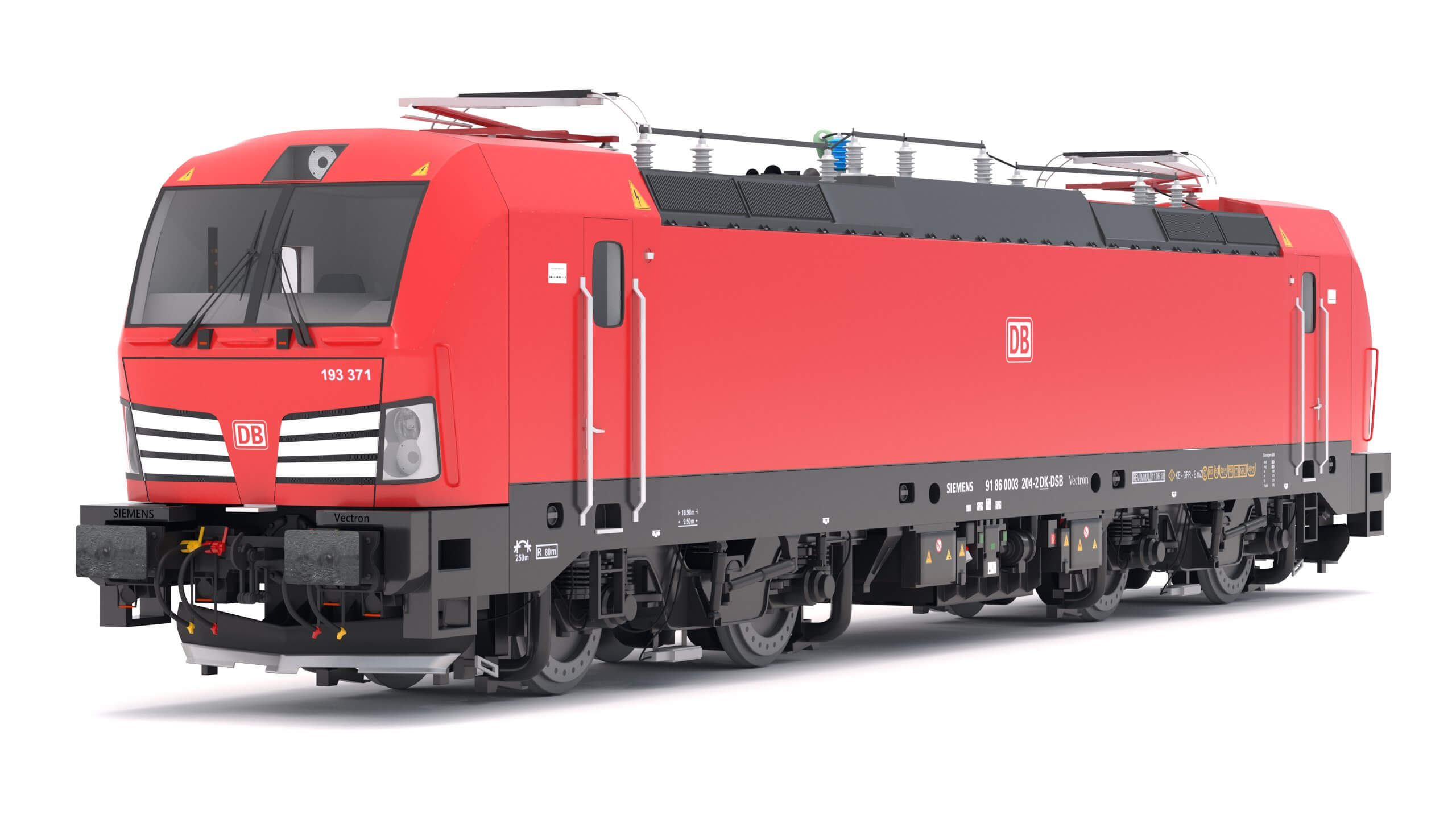 Siemens Vectron DB - 3D Model by ALPHA3DST