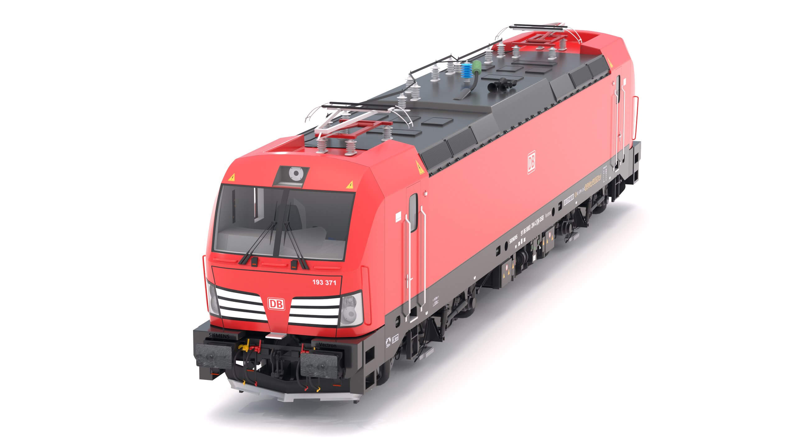 Siemens Vectron DB - 3D Model by ALPHA3DST