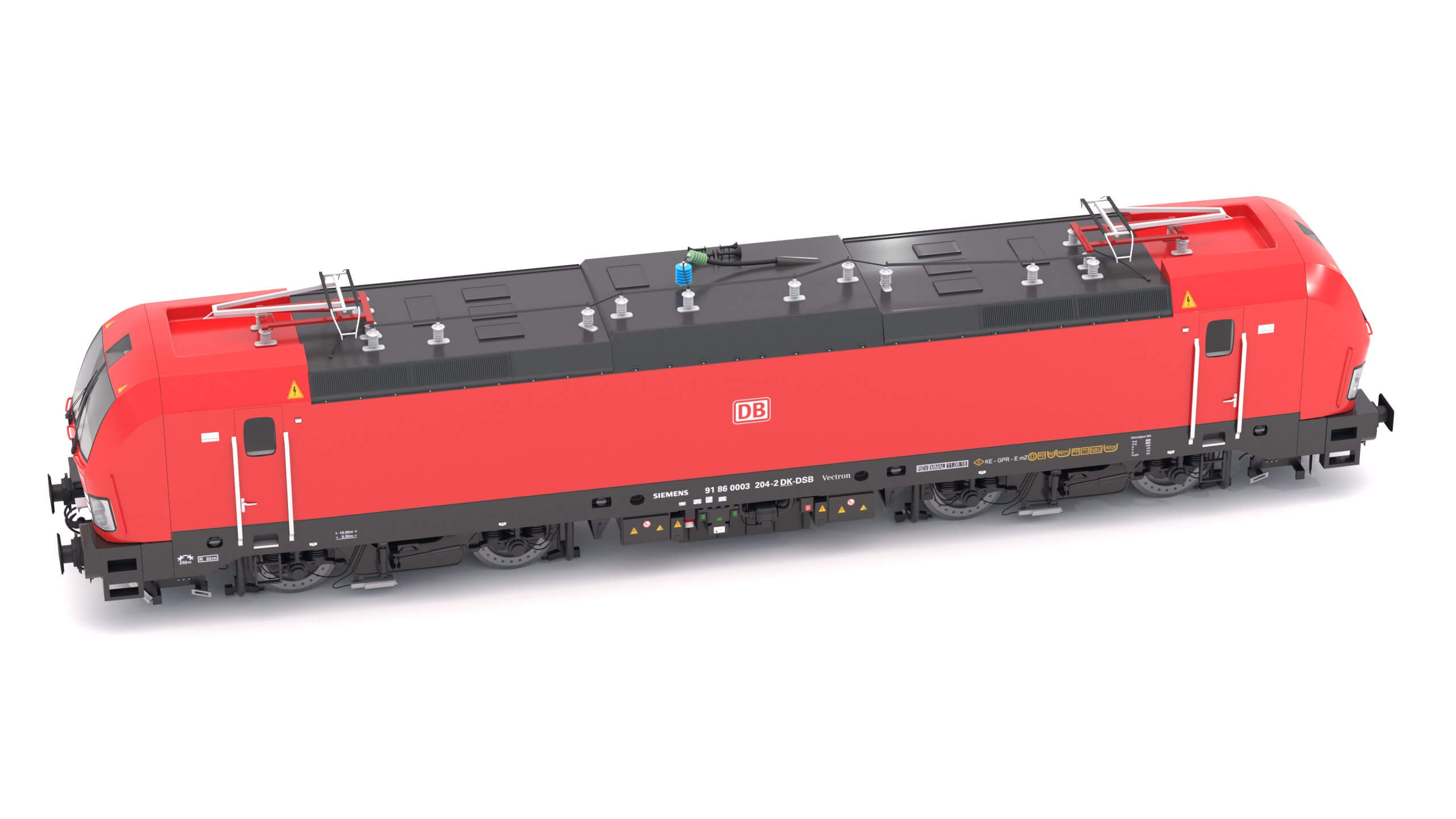 Siemens Vectron DB - 3D Model by ALPHA3DST