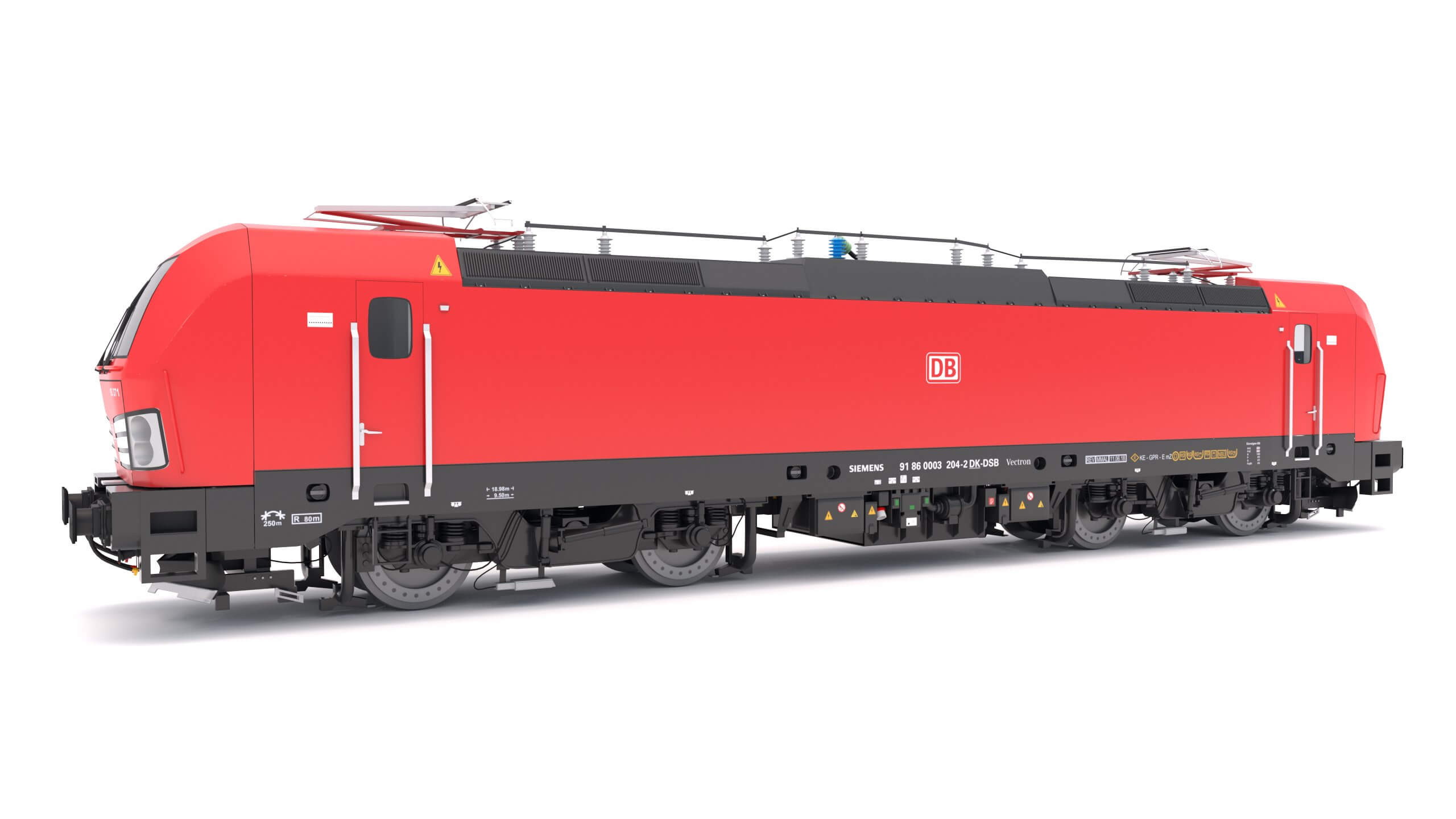 Siemens Vectron DB - 3D Model by ALPHA3DST