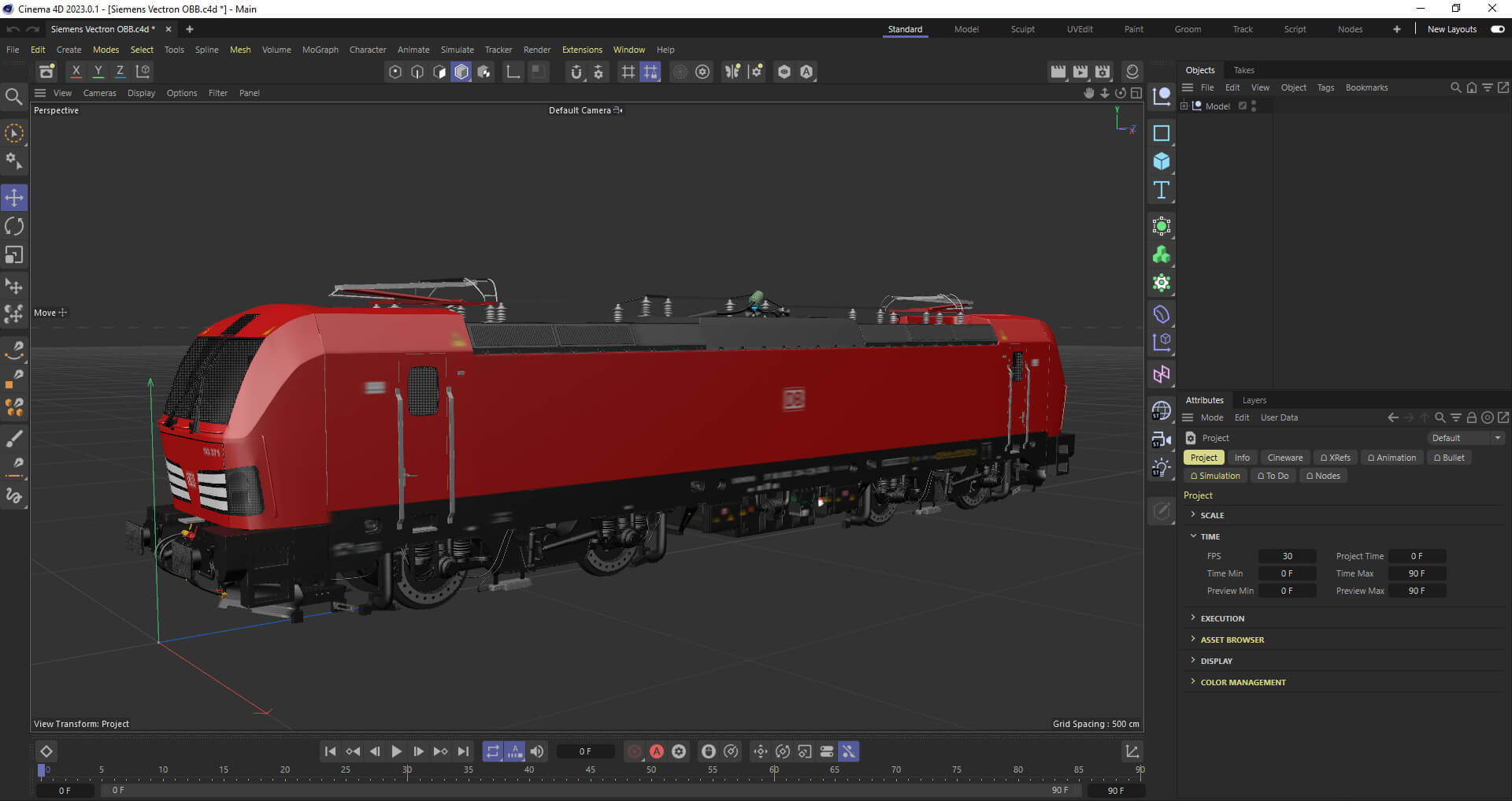 Siemens Vectron DB - 3D Model by ALPHA3DST