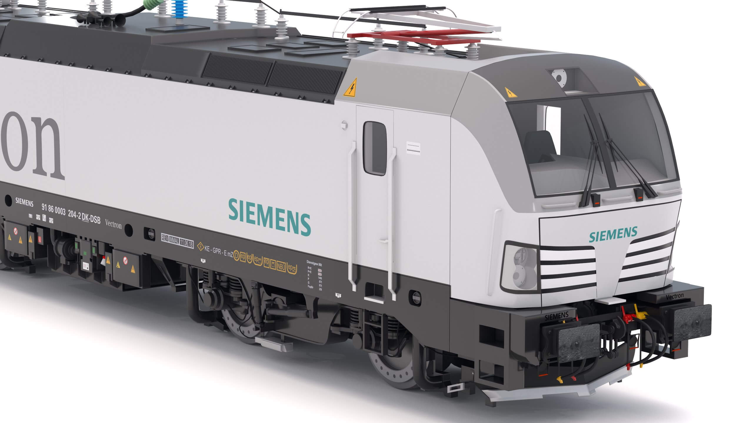 Siemens Vectron Engine - 3D Model by ALPHA3DST