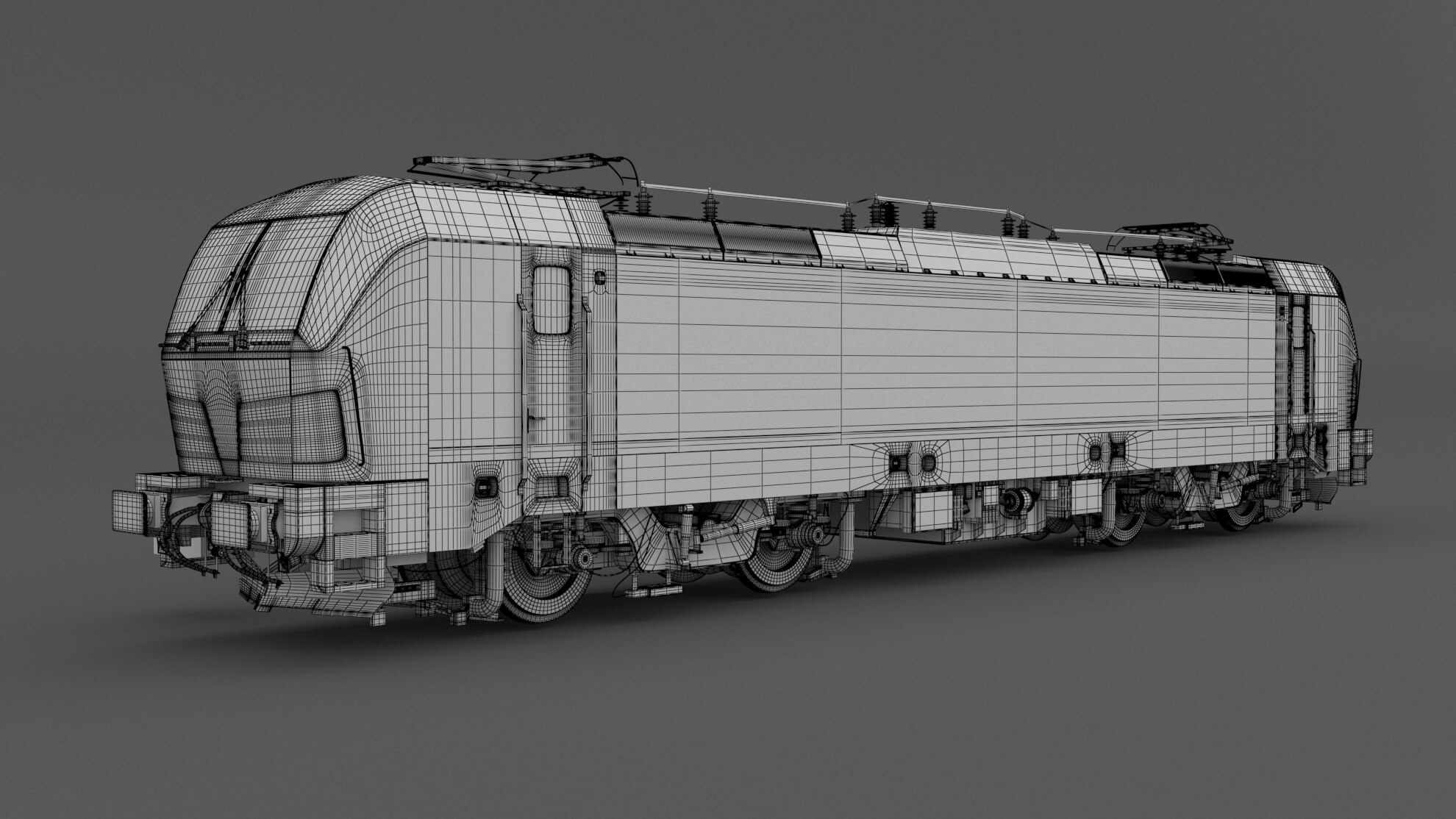 Siemens Vectron Engine - 3D Model by ALPHA3DST