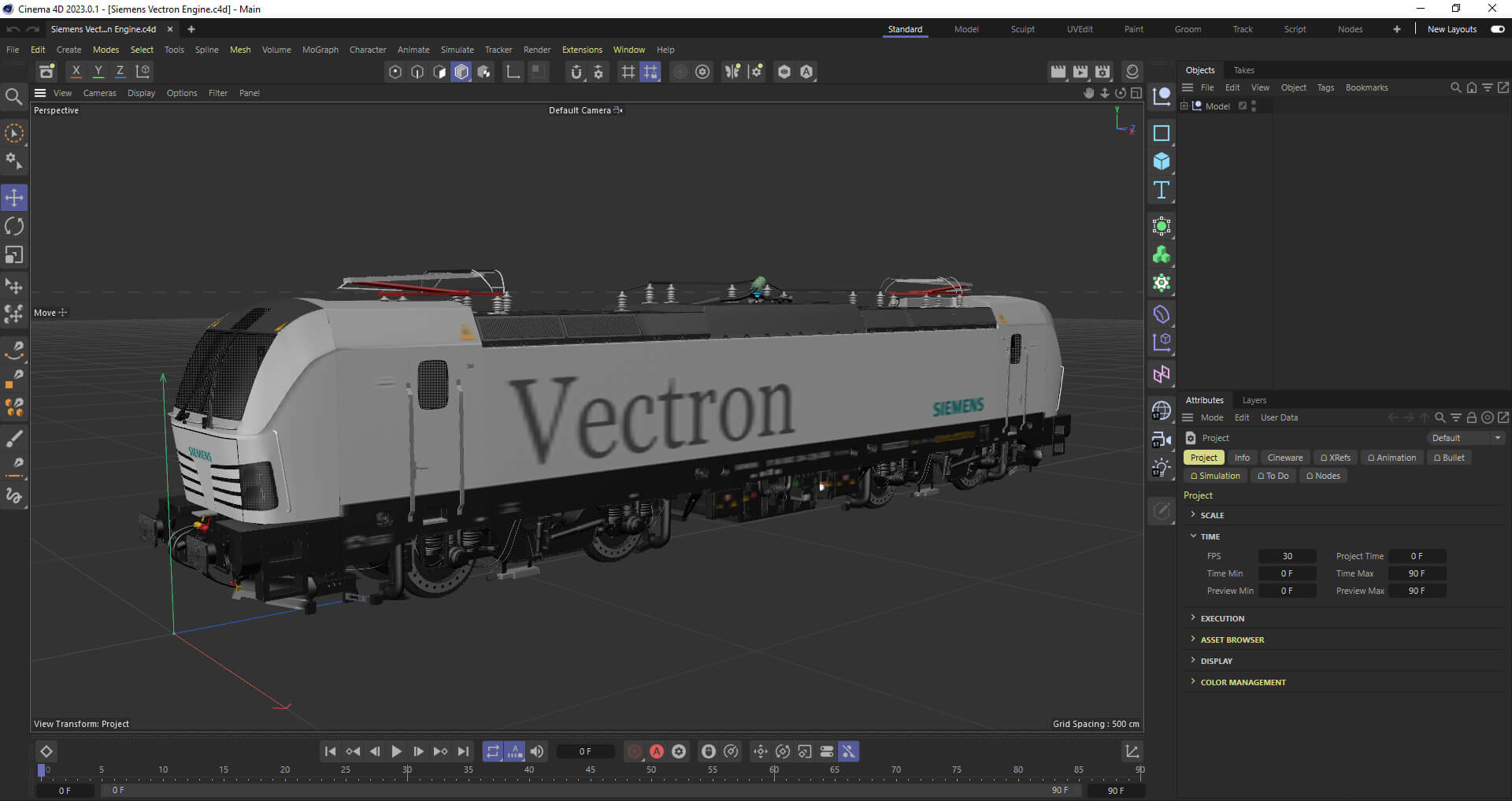 Siemens Vectron Engine - 3D Model by ALPHA3DST