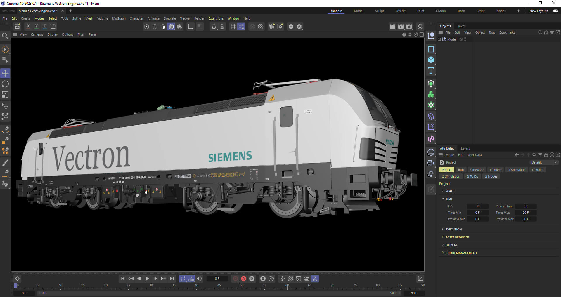 Siemens Vectron Engine - 3D Model by ALPHA3DST