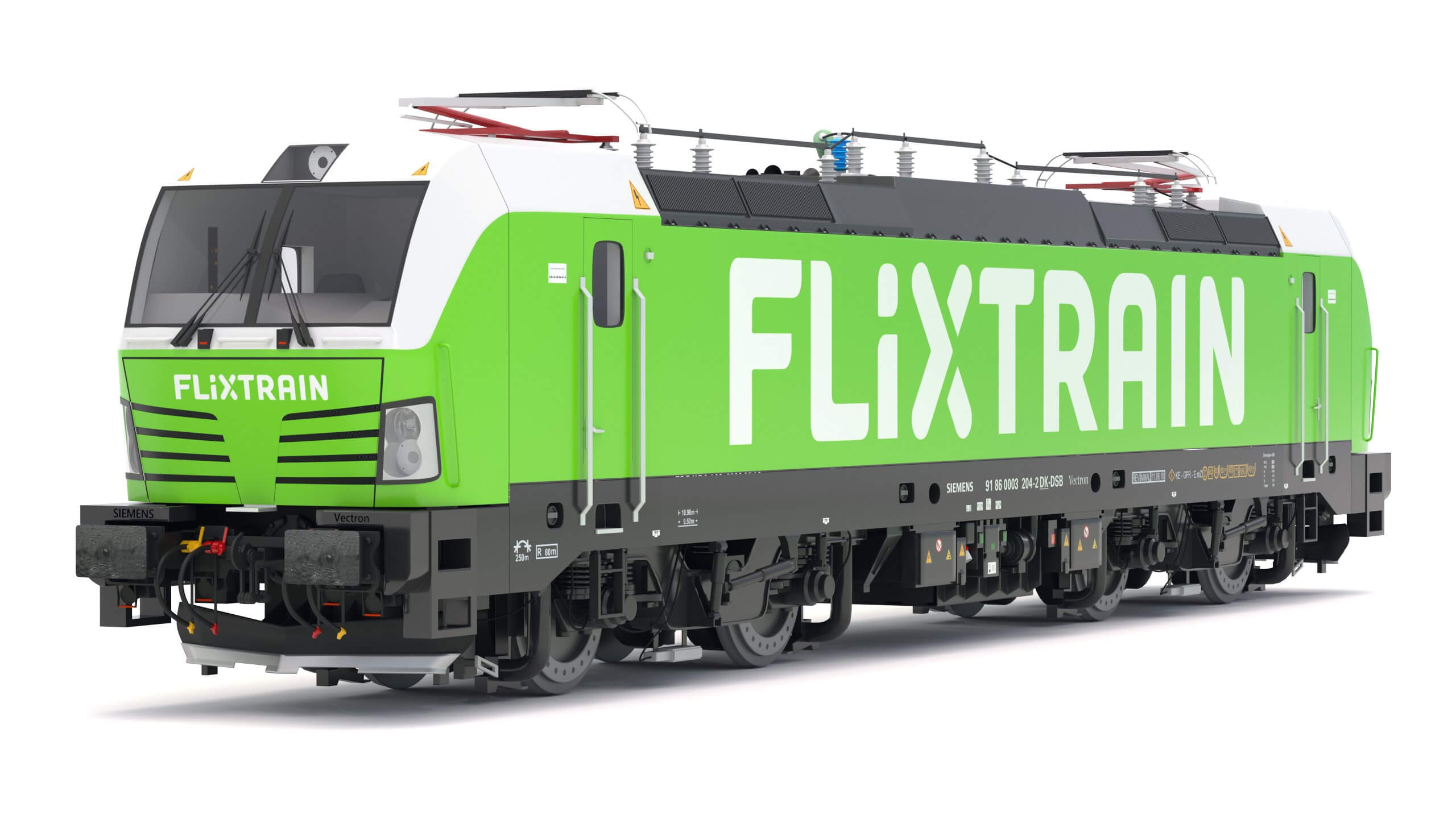 Siemens Vectron Flixtrain - 3D Model by ALPHA3DST