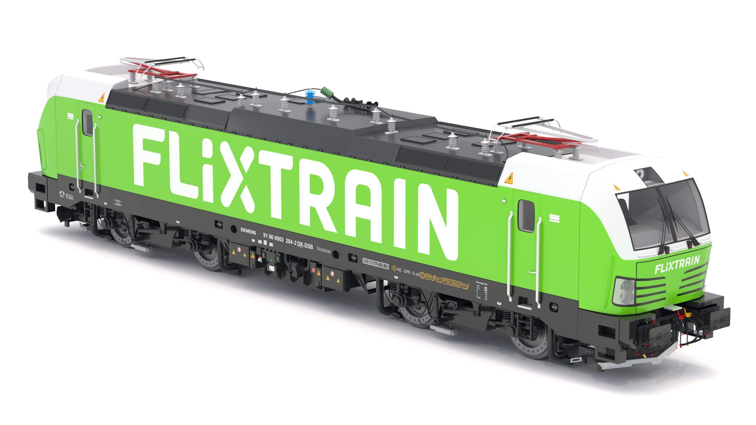 Siemens Vectron Flixtrain - 3D Model by ALPHA3DST