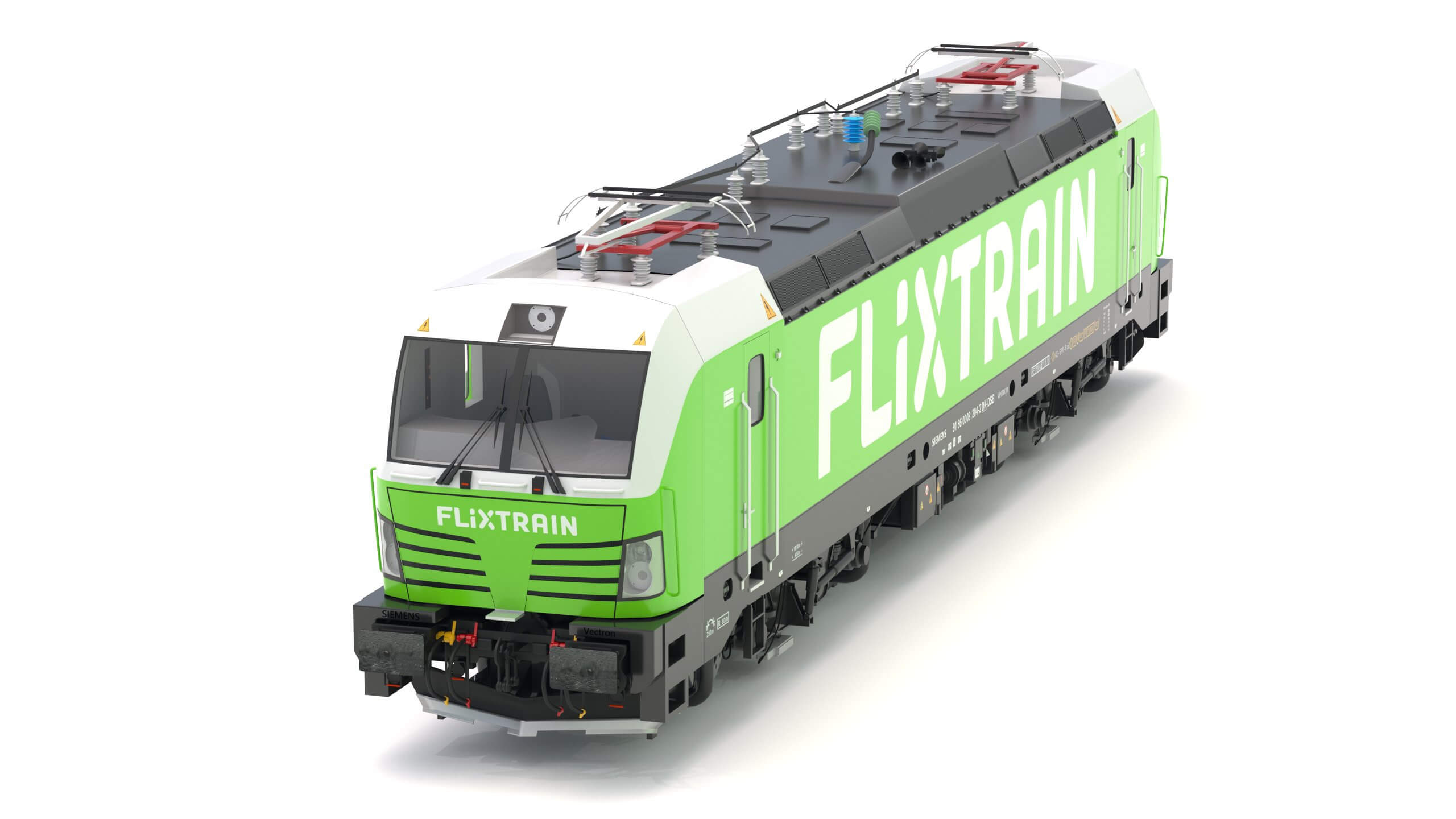 Siemens Vectron Flixtrain - 3D Model by ALPHA3DST