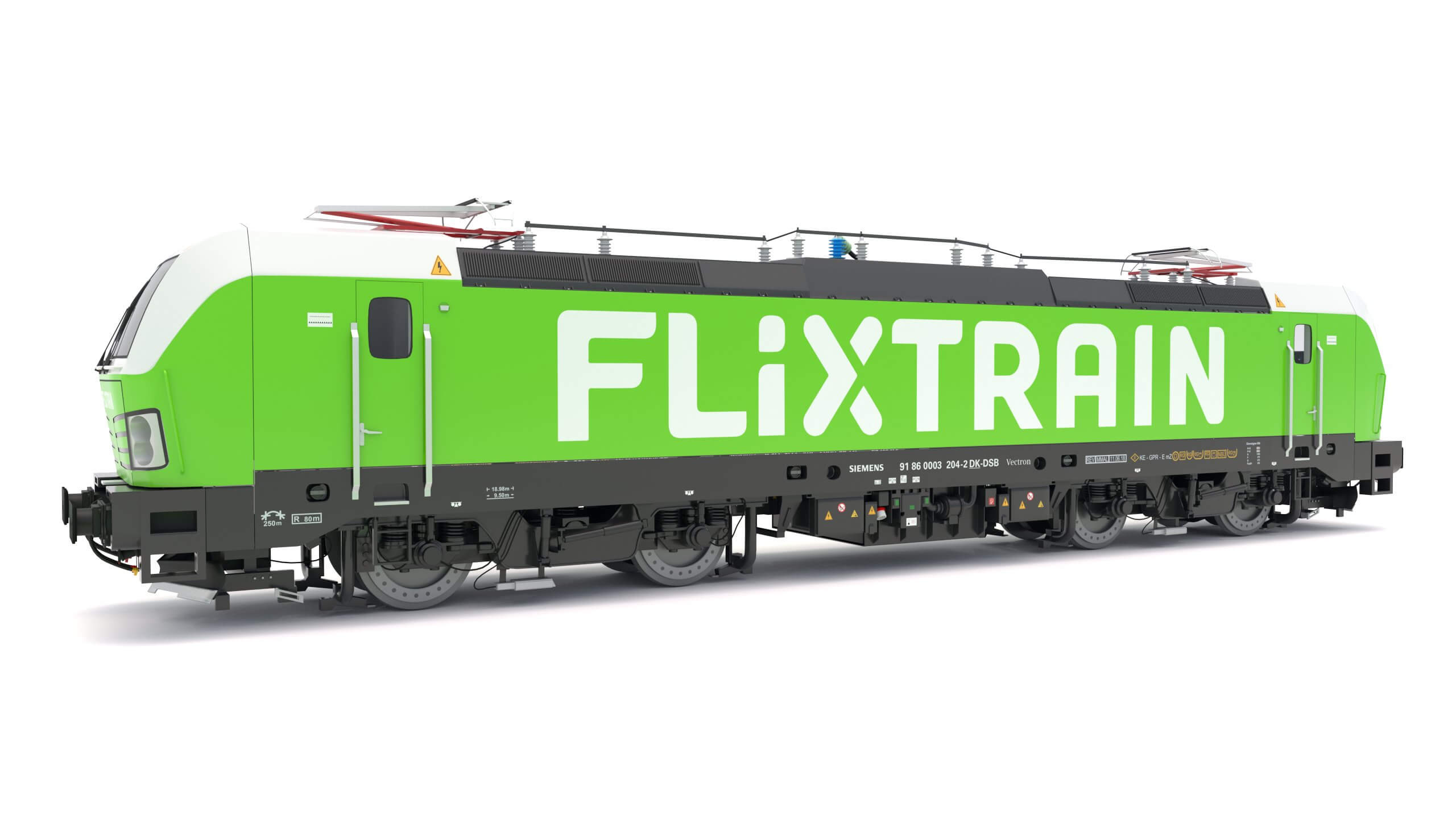 Siemens Vectron Flixtrain - 3D Model by ALPHA3DST