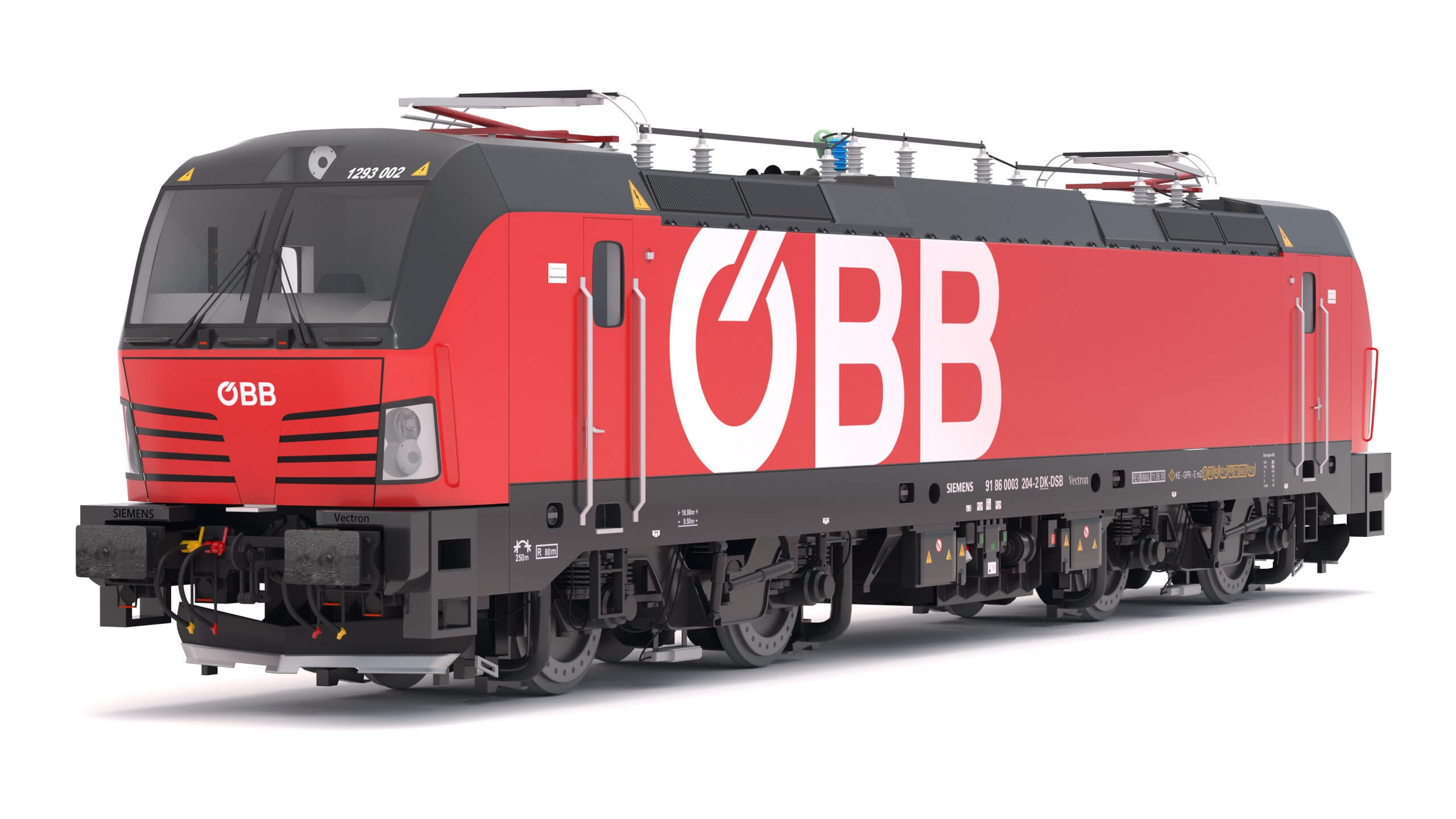Siemens Vectron Obb - 3D Model by ALPHA3DST