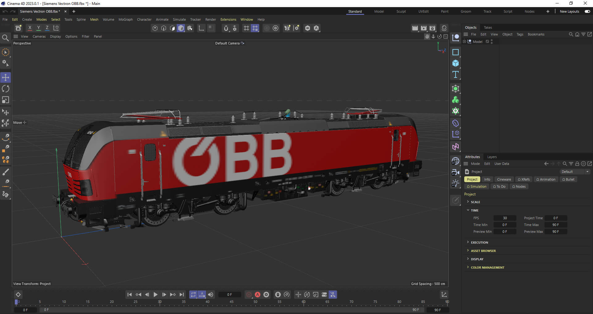 Siemens Vectron Obb - 3D Model by ALPHA3DST