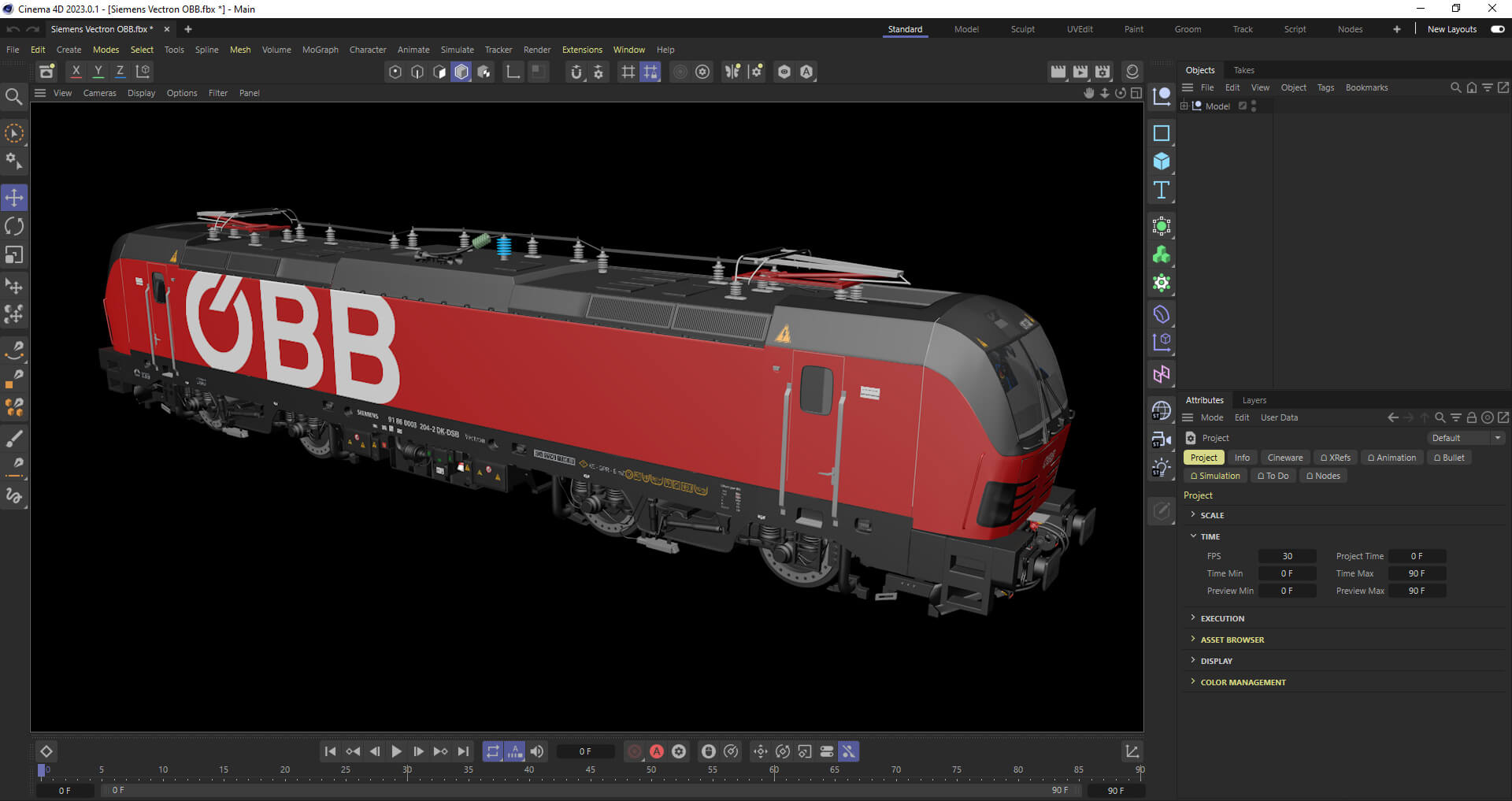 Siemens Vectron Obb - 3D Model by ALPHA3DST