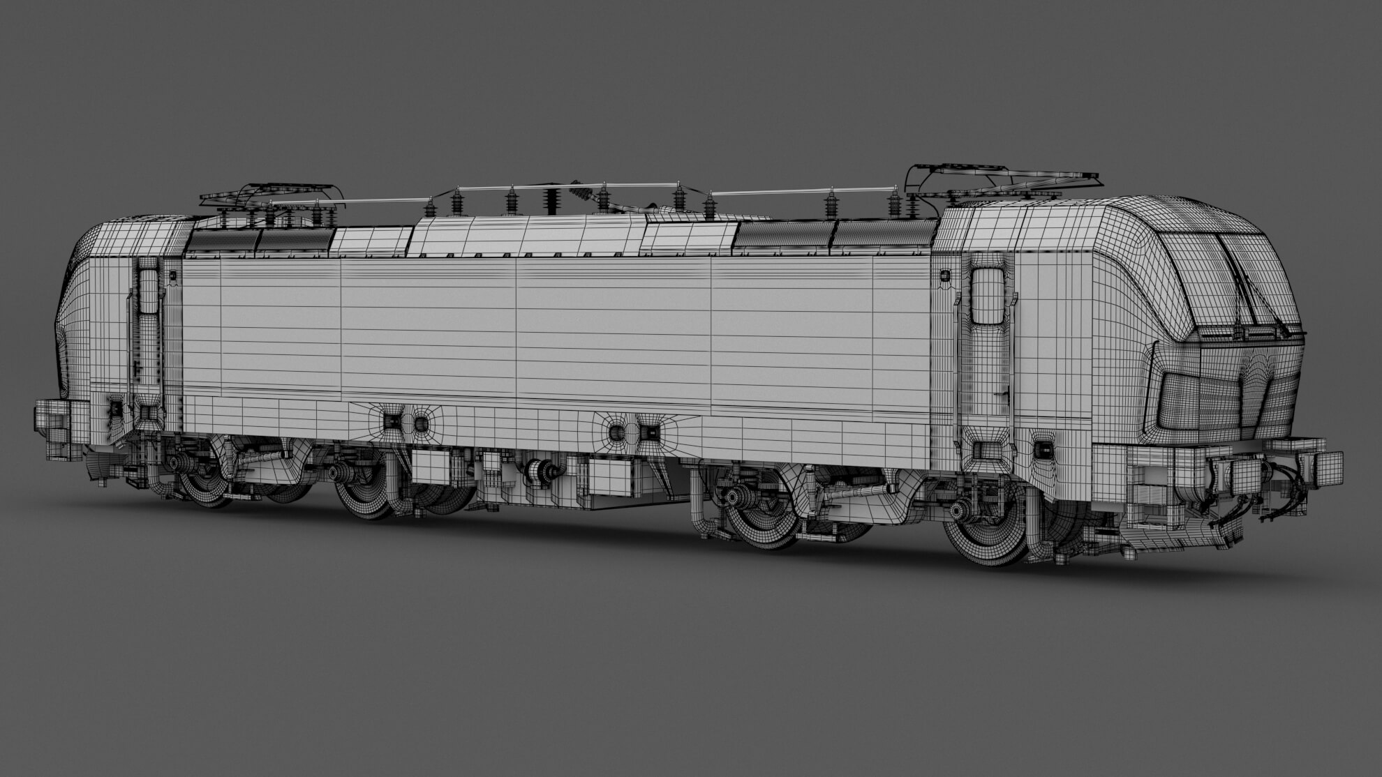 Siemens Vectron Rail Force One - 3D Model by ALPHA3DST