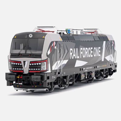 Siemens Vectron Rail Force One - 3D Model by ALPHA3DST