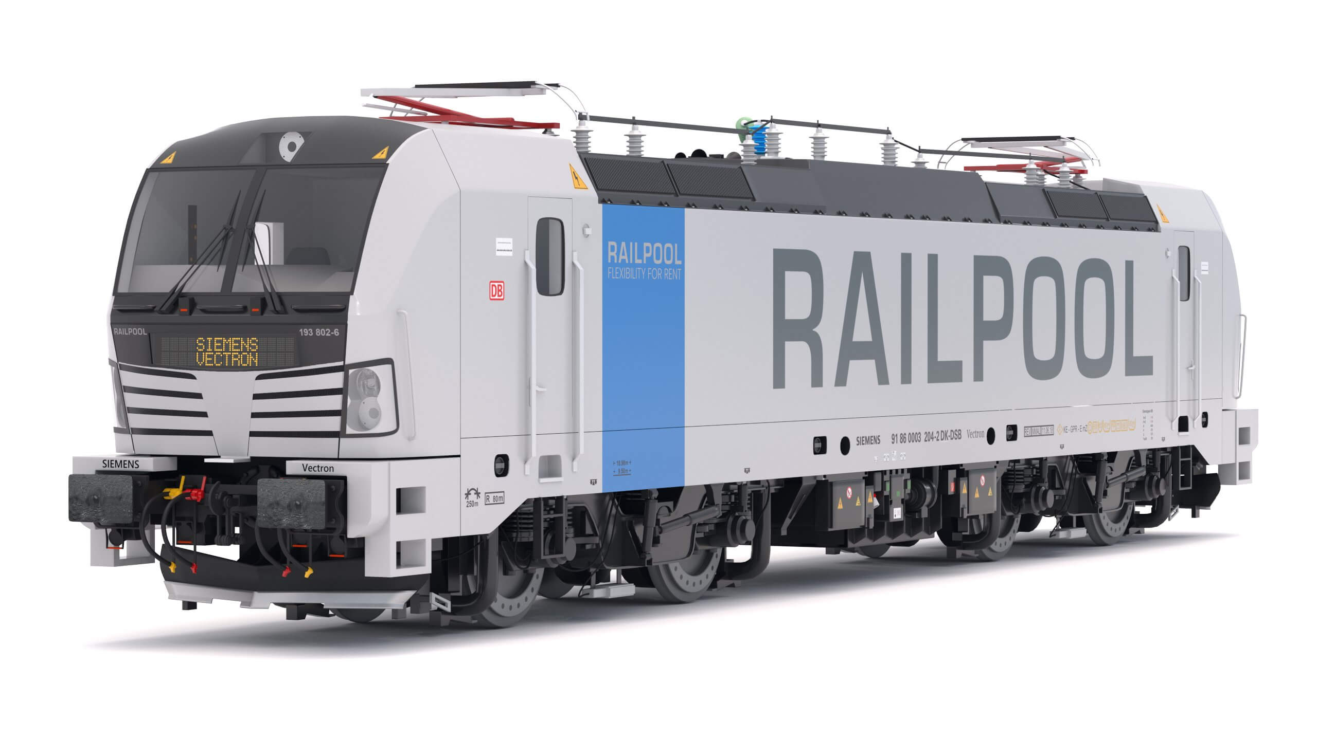 Siemens Vectron Railpool - 3D Model by ALPHA3DST