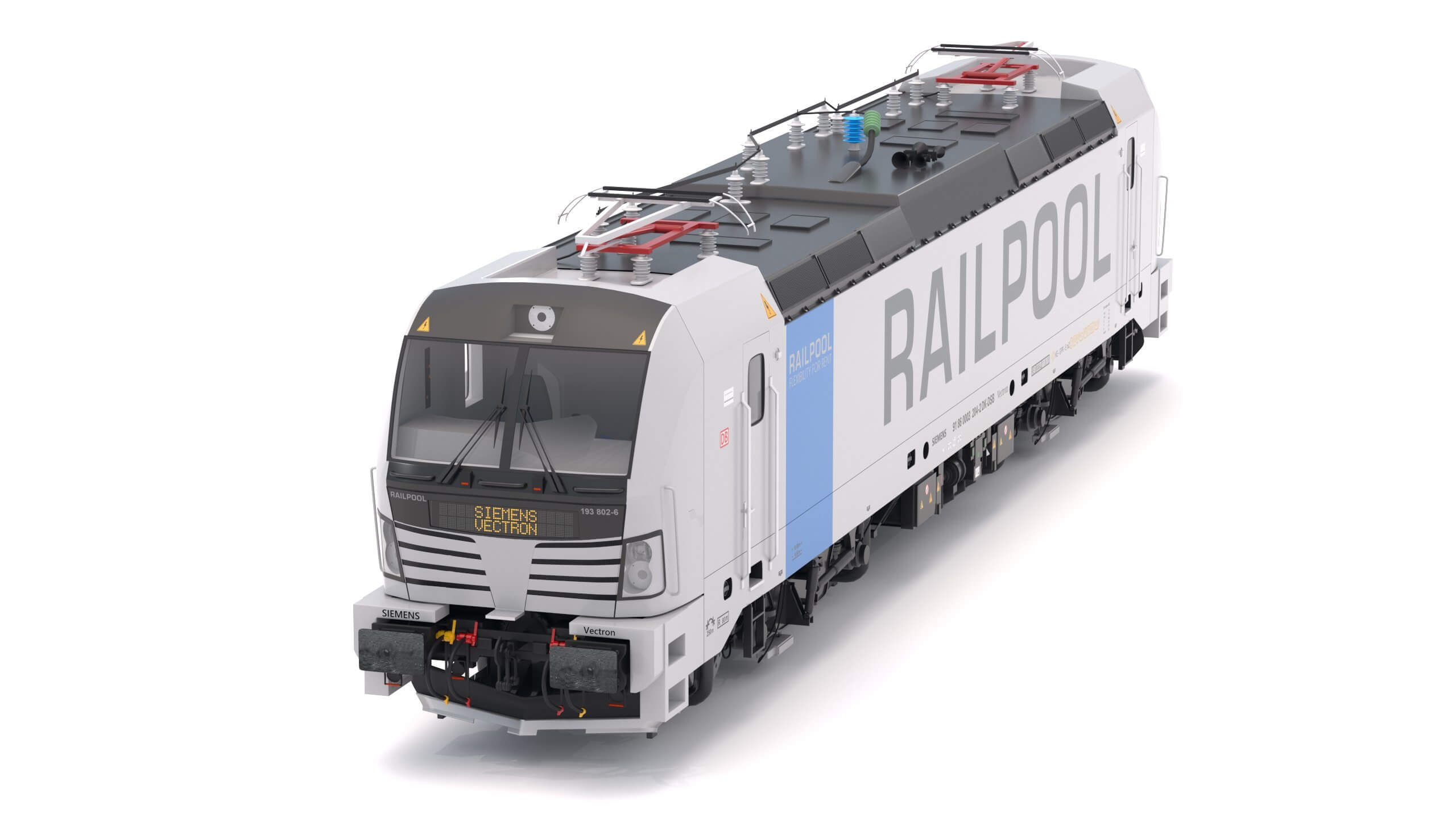 Siemens Vectron Railpool - 3D Model by ALPHA3DST
